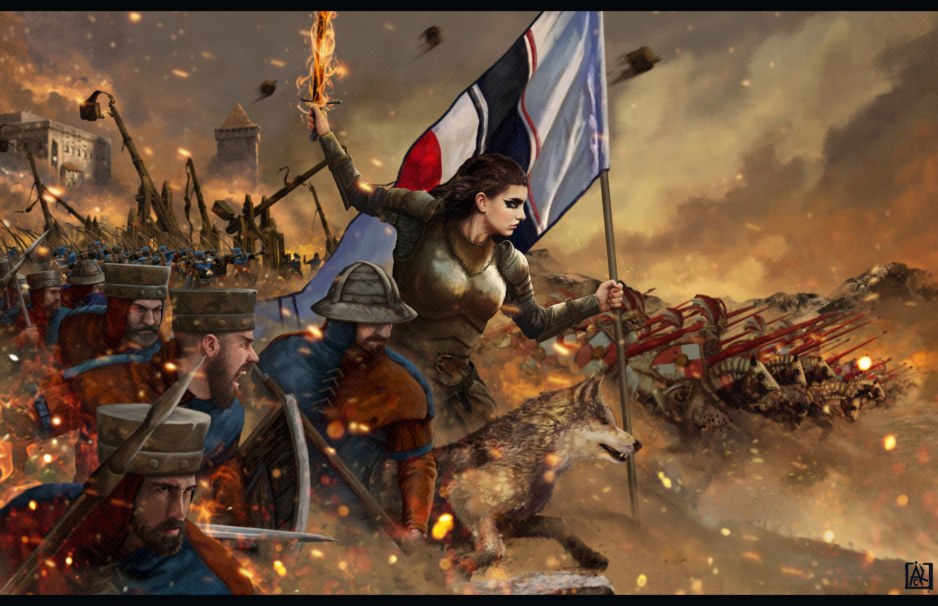 ArtStation - Only the dead have seen the end of war.