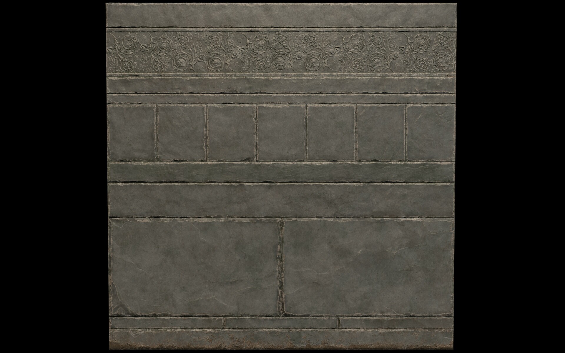 ArtStation - Stone Trim Sheet