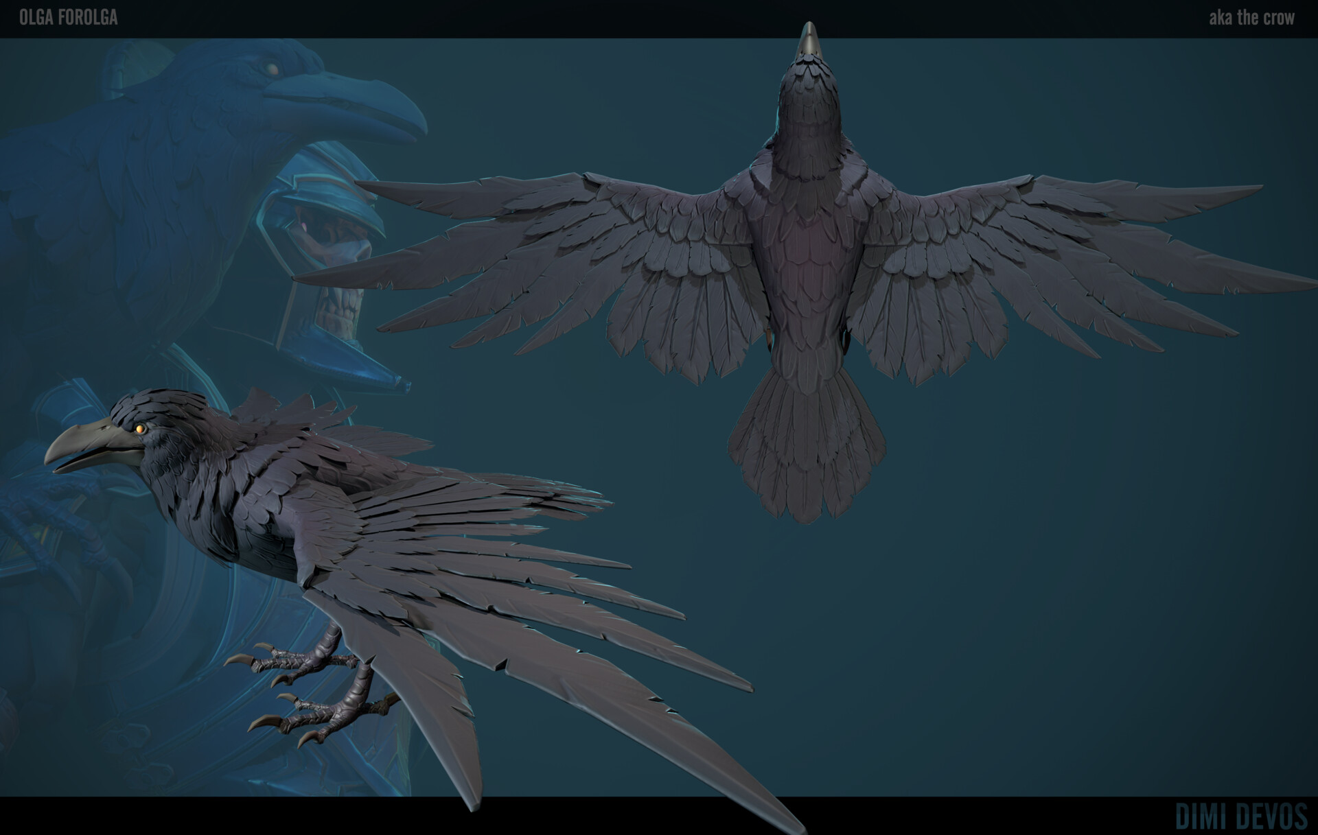 Dimi Devos - Knight & crow