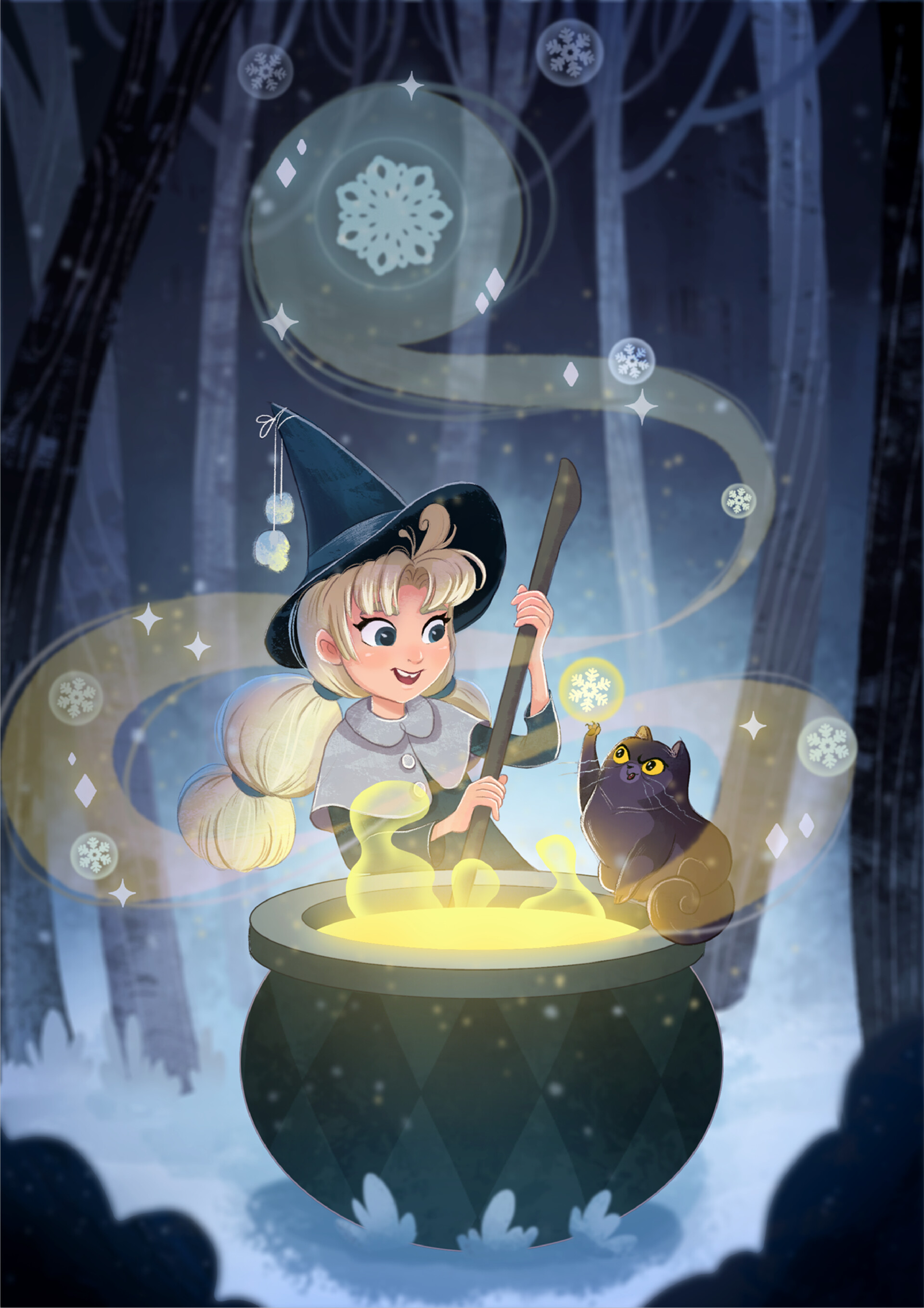 ArtStation - Winter Magic