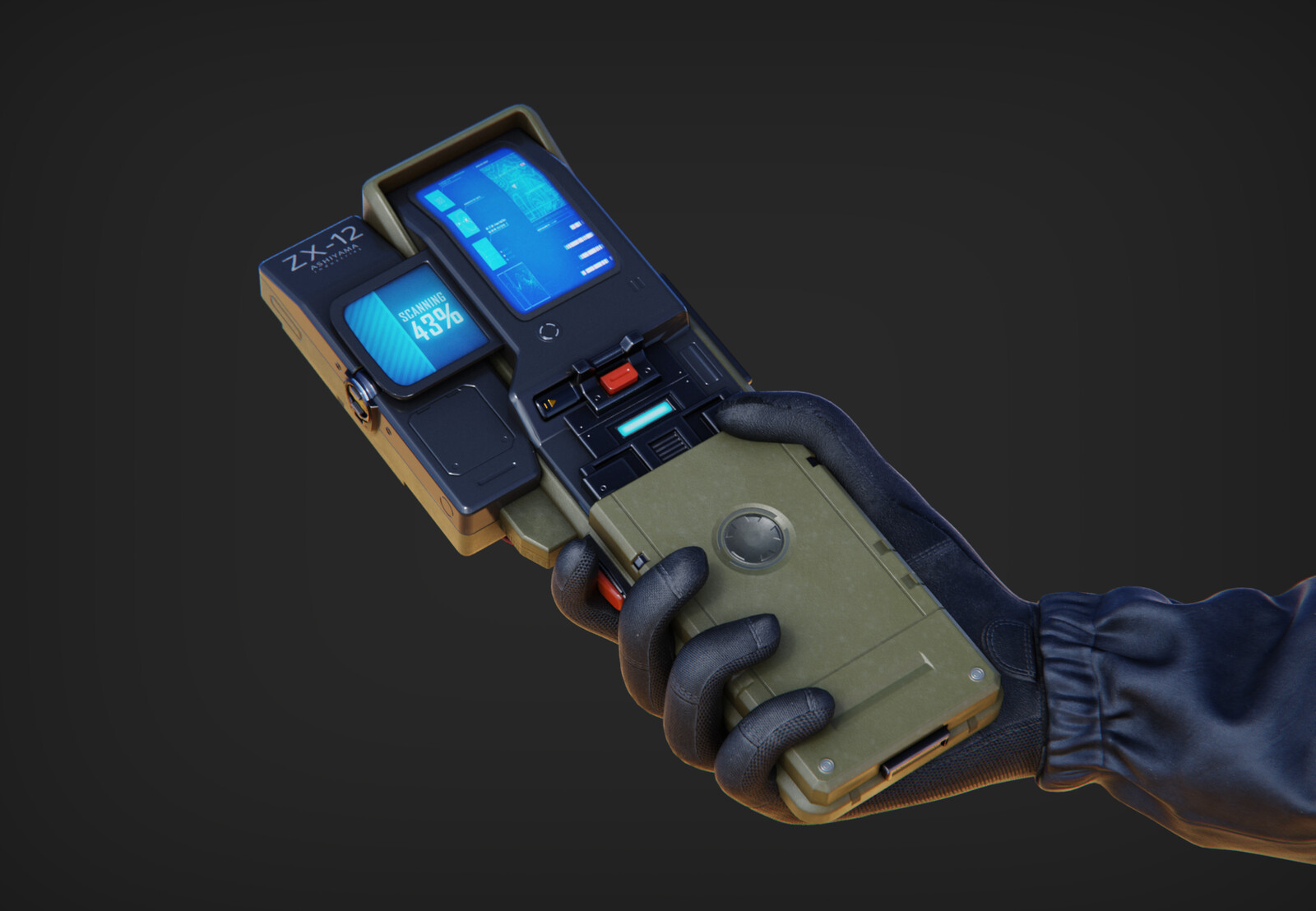 Yuri Isachenko - Military Sci-fi Scanner