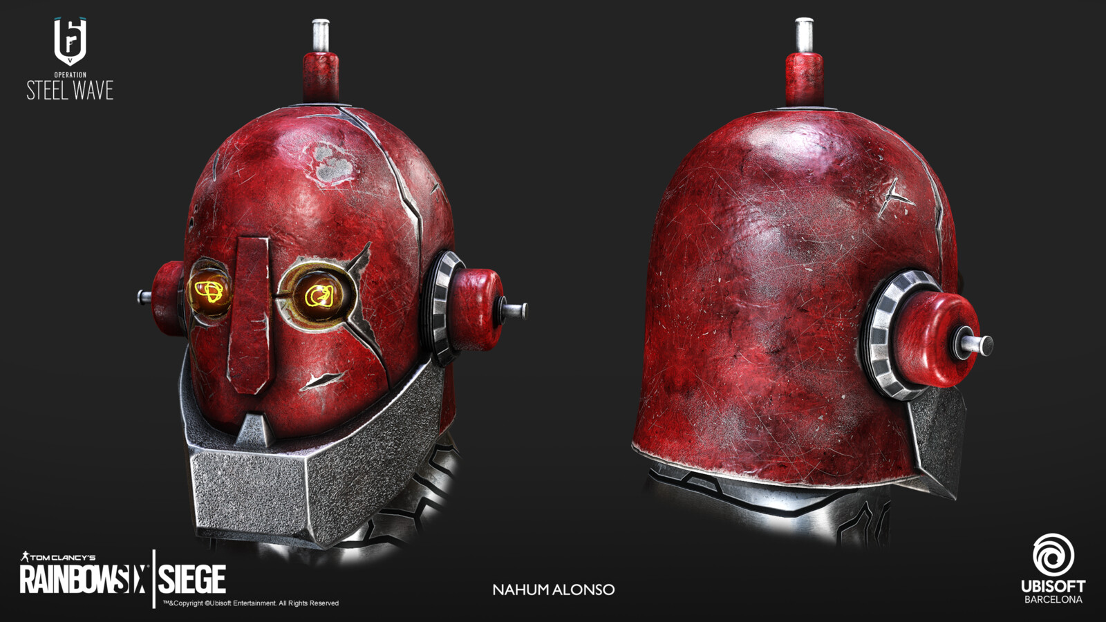 Nahum Alonso - Rainbow Six | Siege - Oryx Brutish Cyborg HeadGear