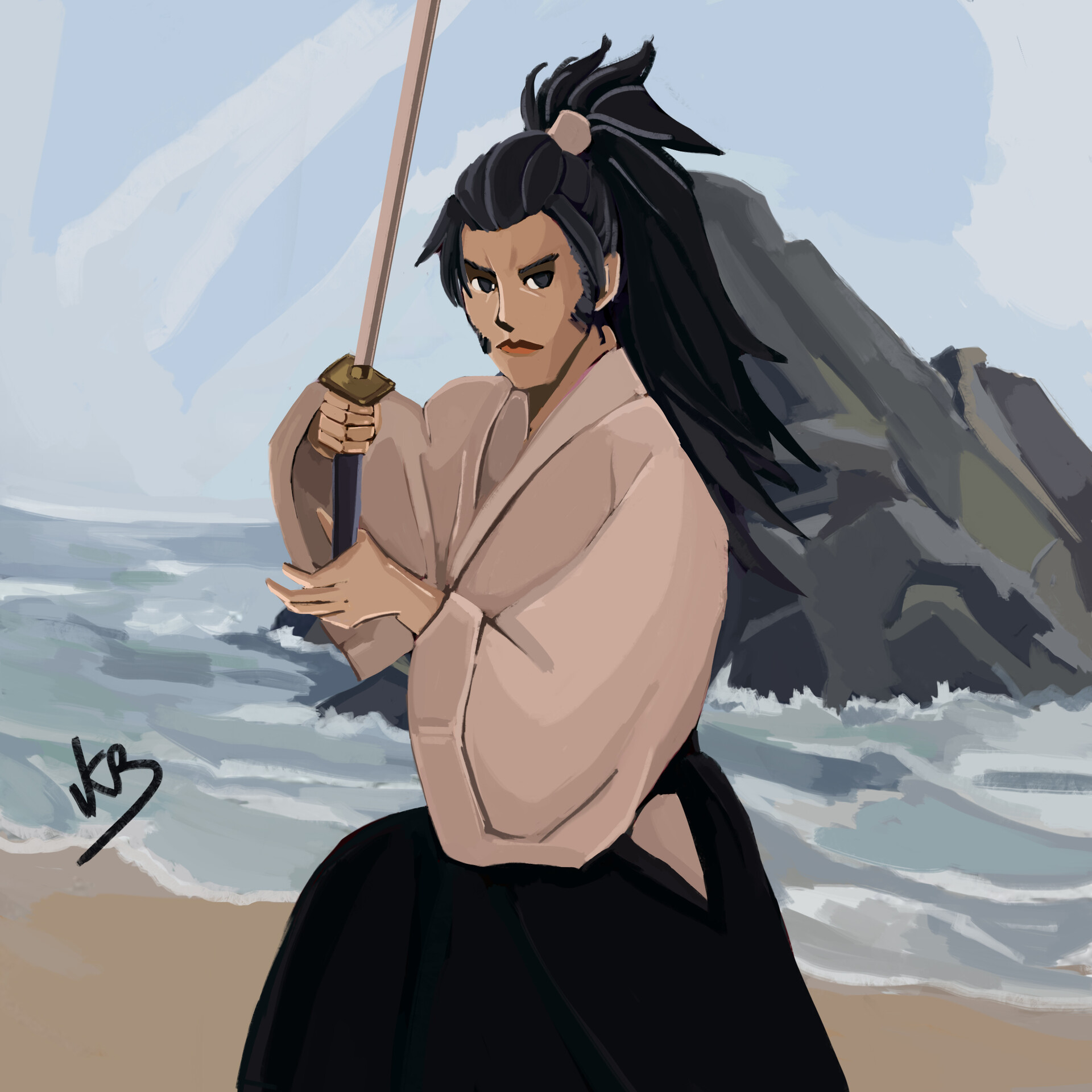 ArtStation - Miyamoto Musashi