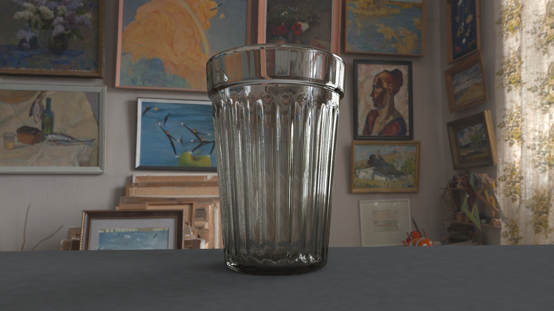 ArtStation - Soviet glass