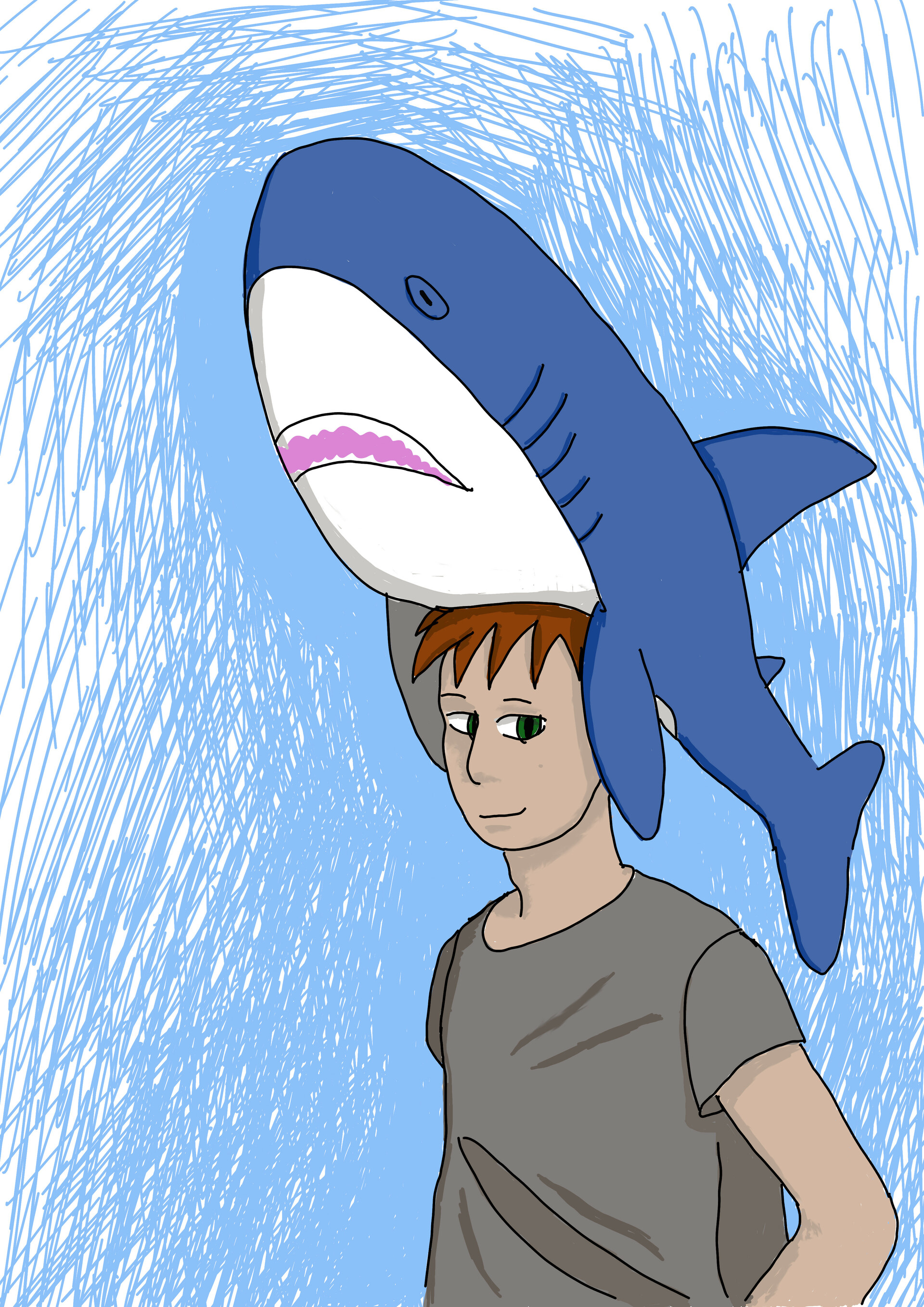 ArtStation - Sharky boy