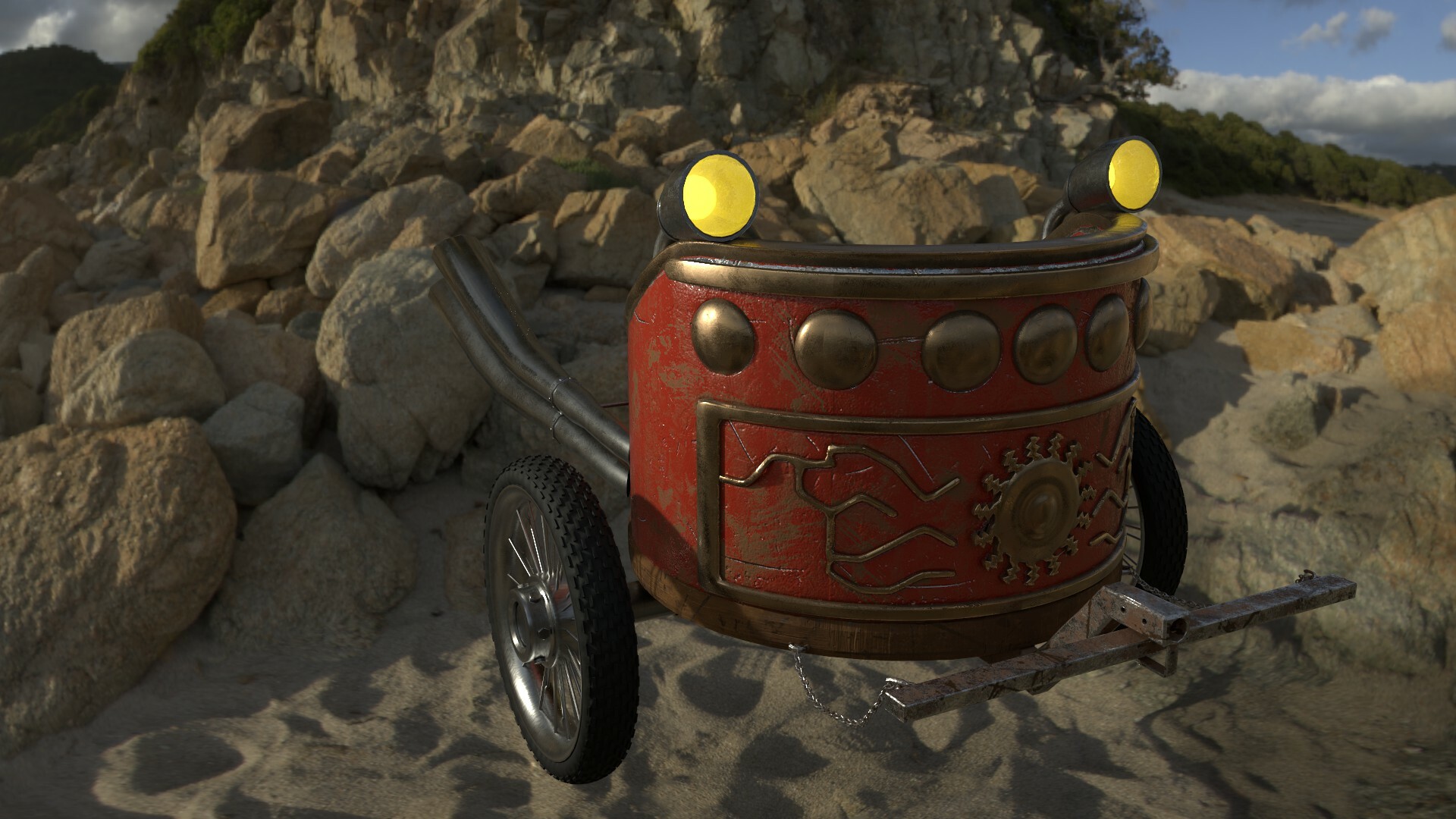 ArtStation - modern chariot