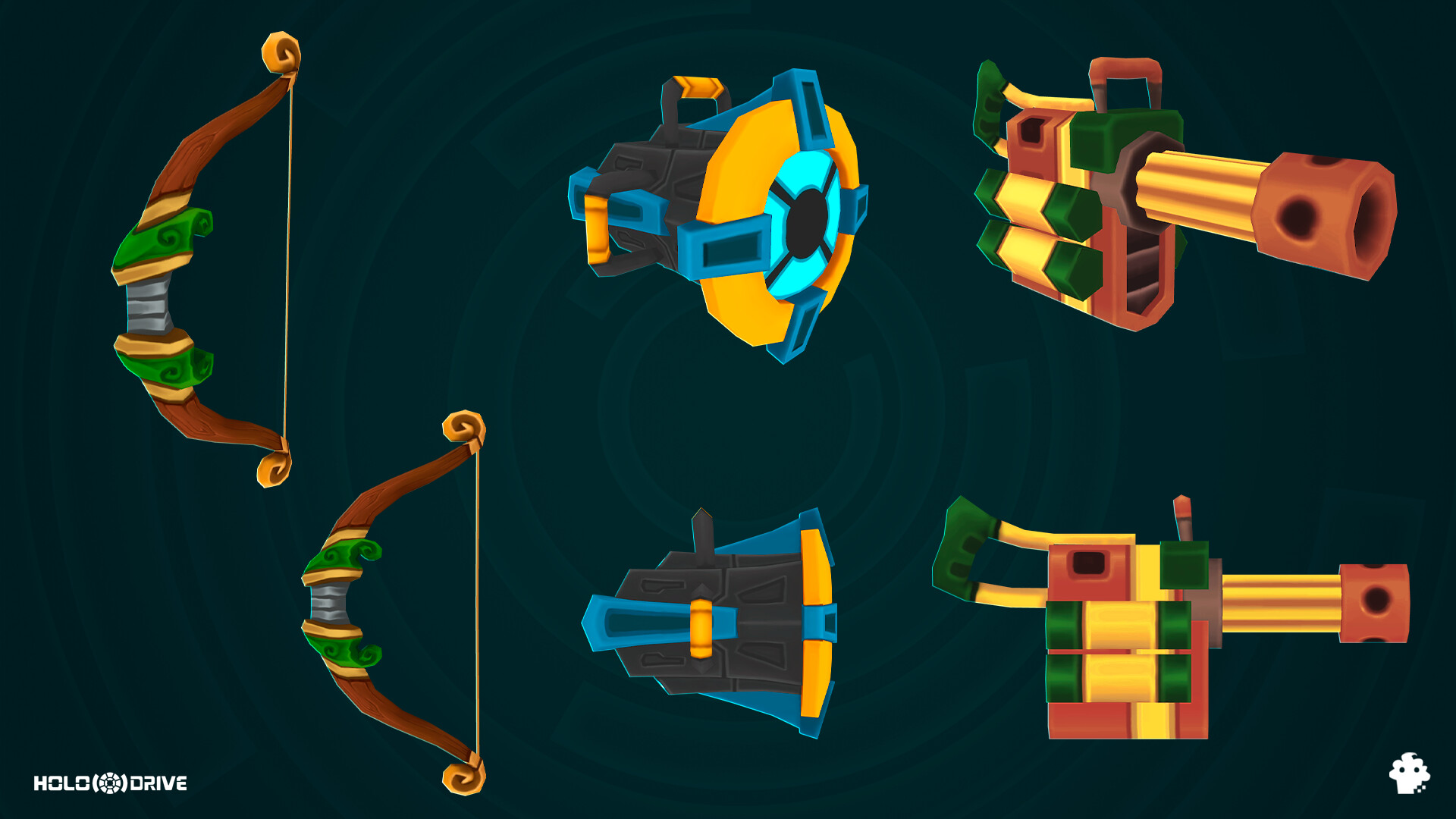 BitCake Studio - Holodrive - Weapons