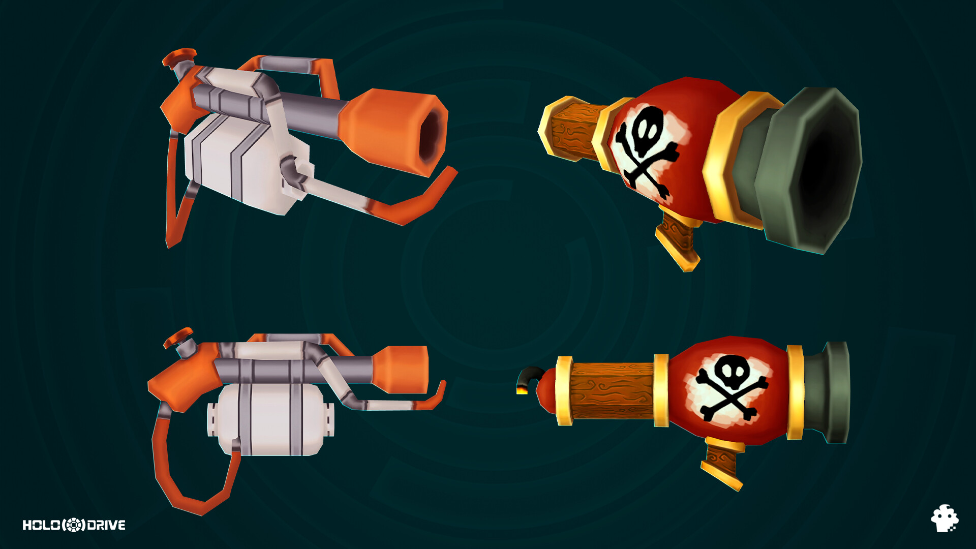 BitCake Studio - Holodrive - Weapons