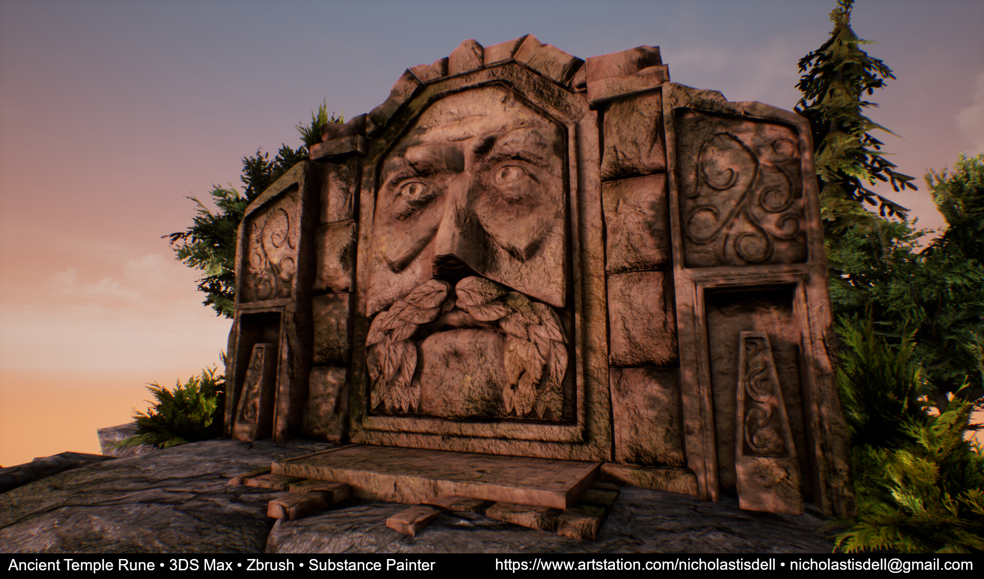 ArtStation - Ancient Rune Guardian UE4