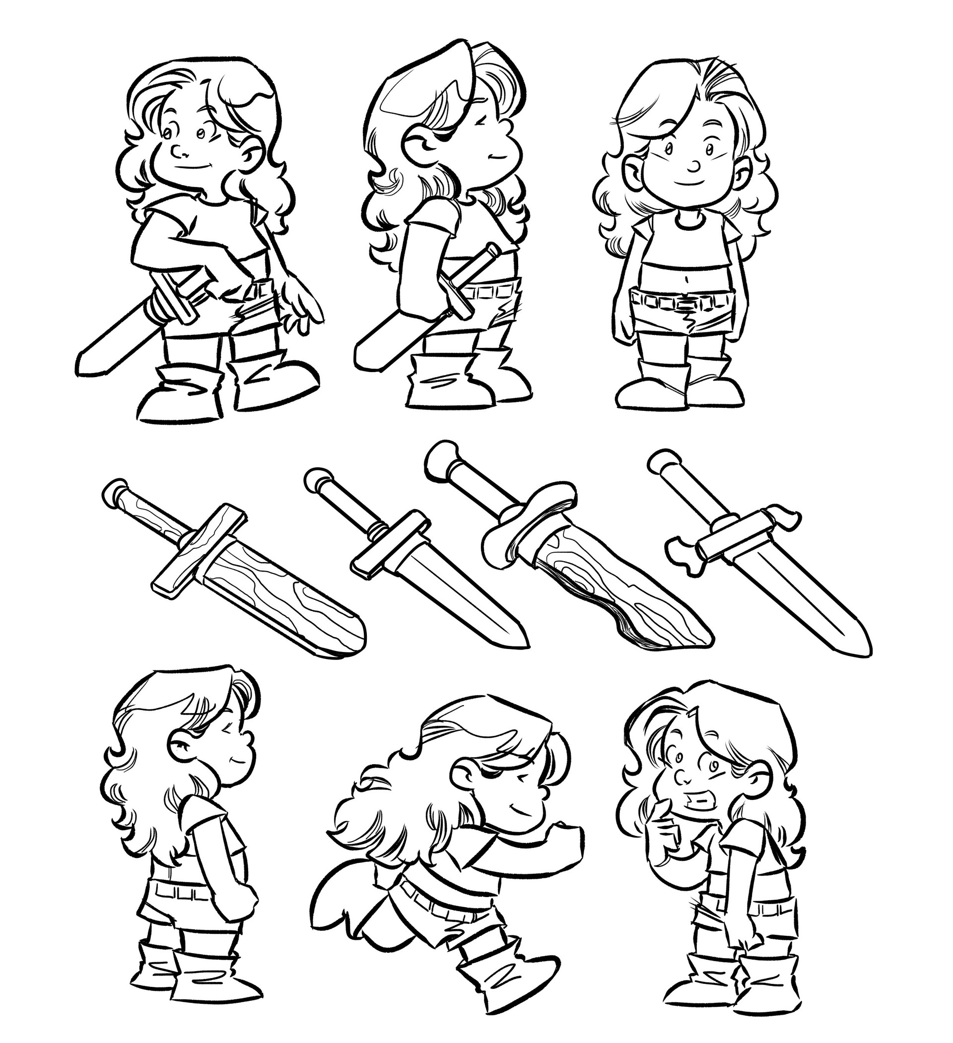 ArtStation - Warrior Model Sheet