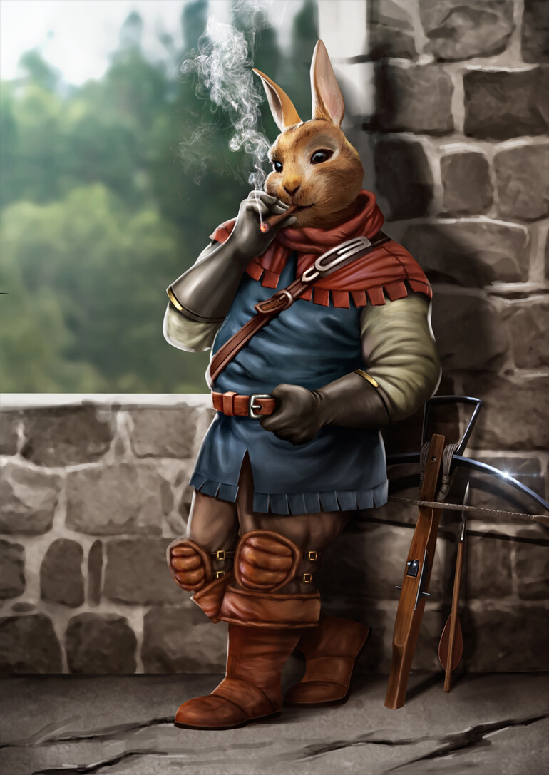 ArtStation - Mr RABBIT GUARD