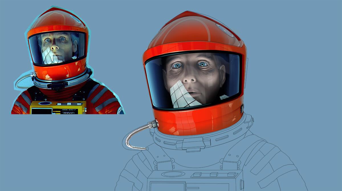 2001 Movie Space Suit