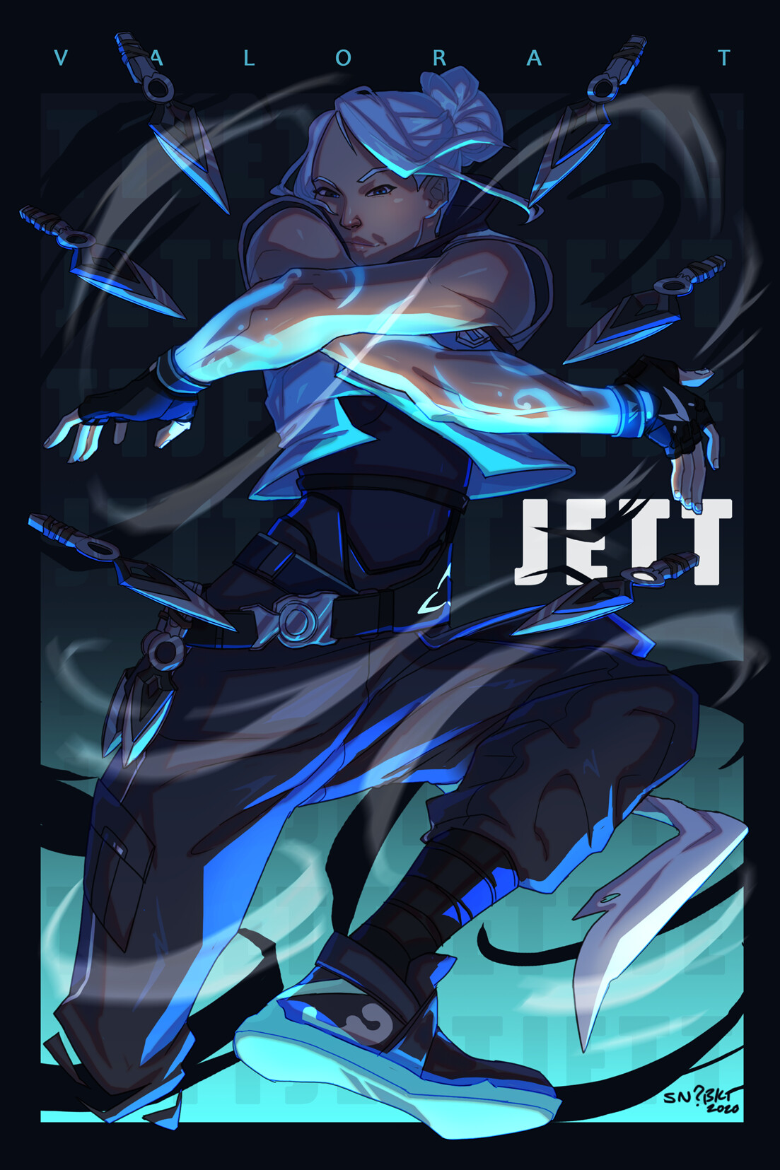 ArtStation - VALORANT Jett