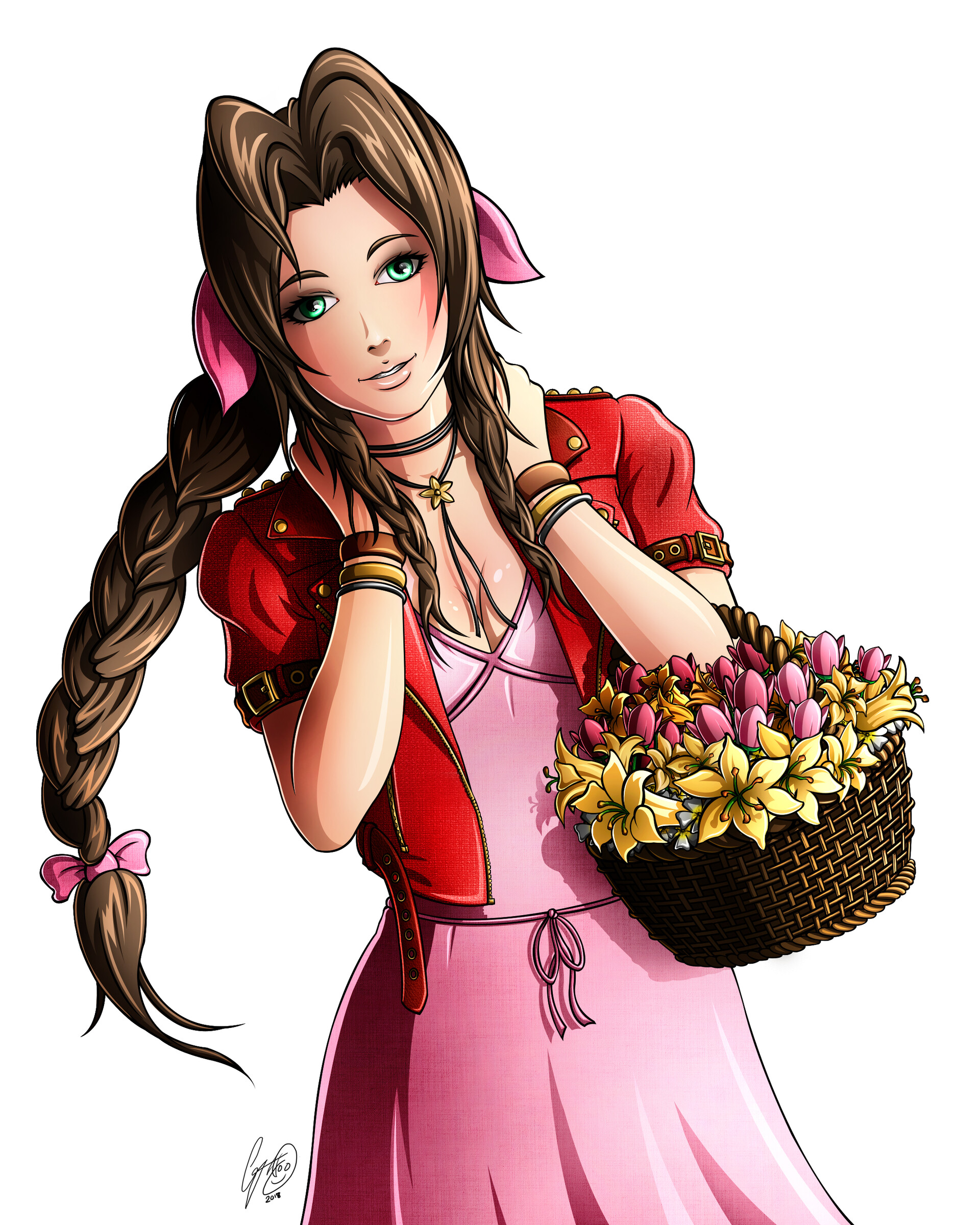 ArtStation - Final Fantasy VII - Aerith