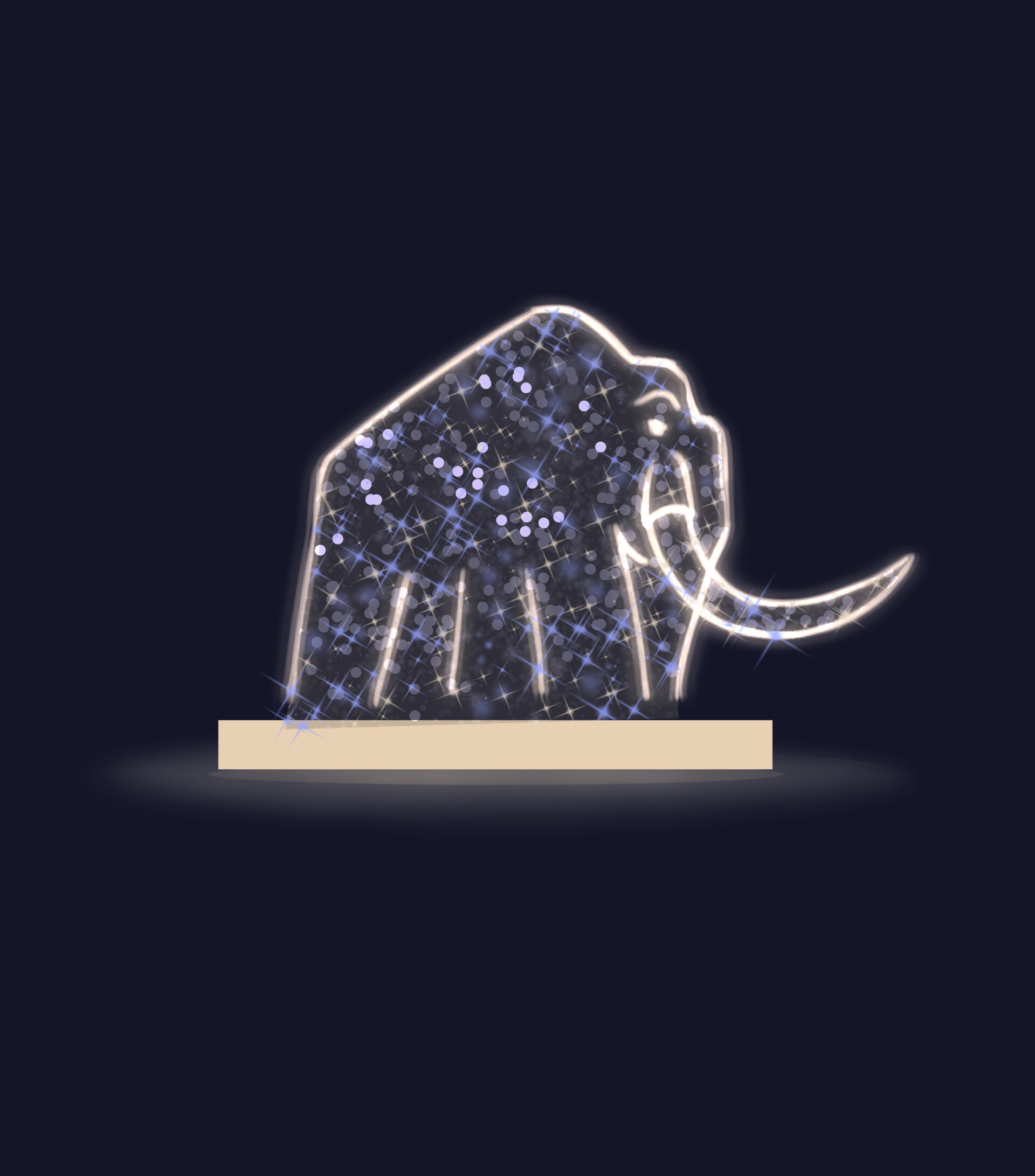 ArtStation - LED Mammoth For Salekhard