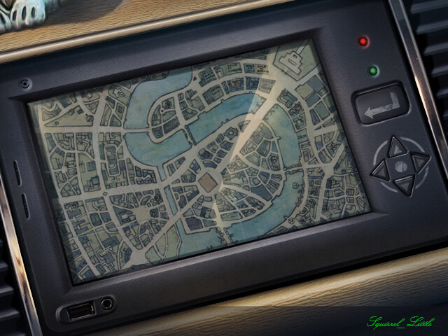 ArtStation - Electronic Map