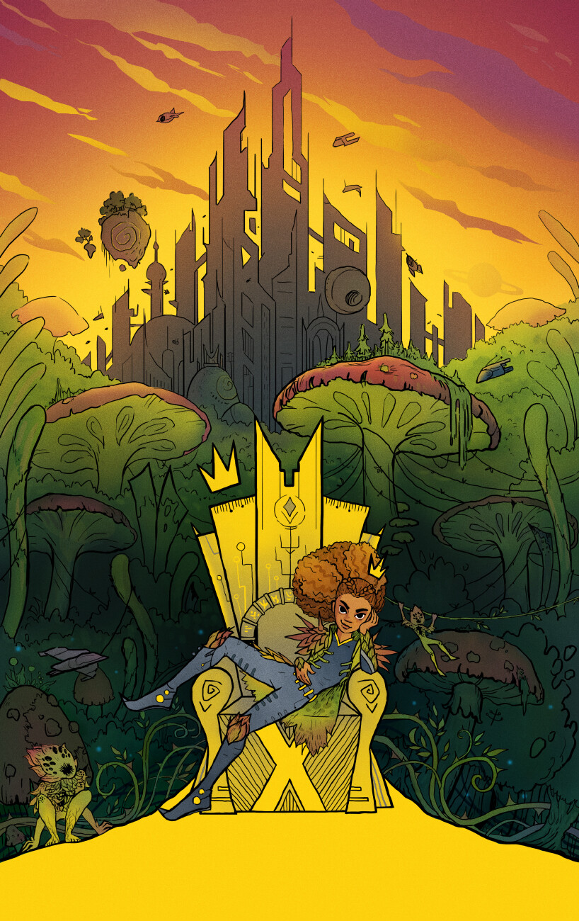 Forest Diver - Planet X - comic books covers