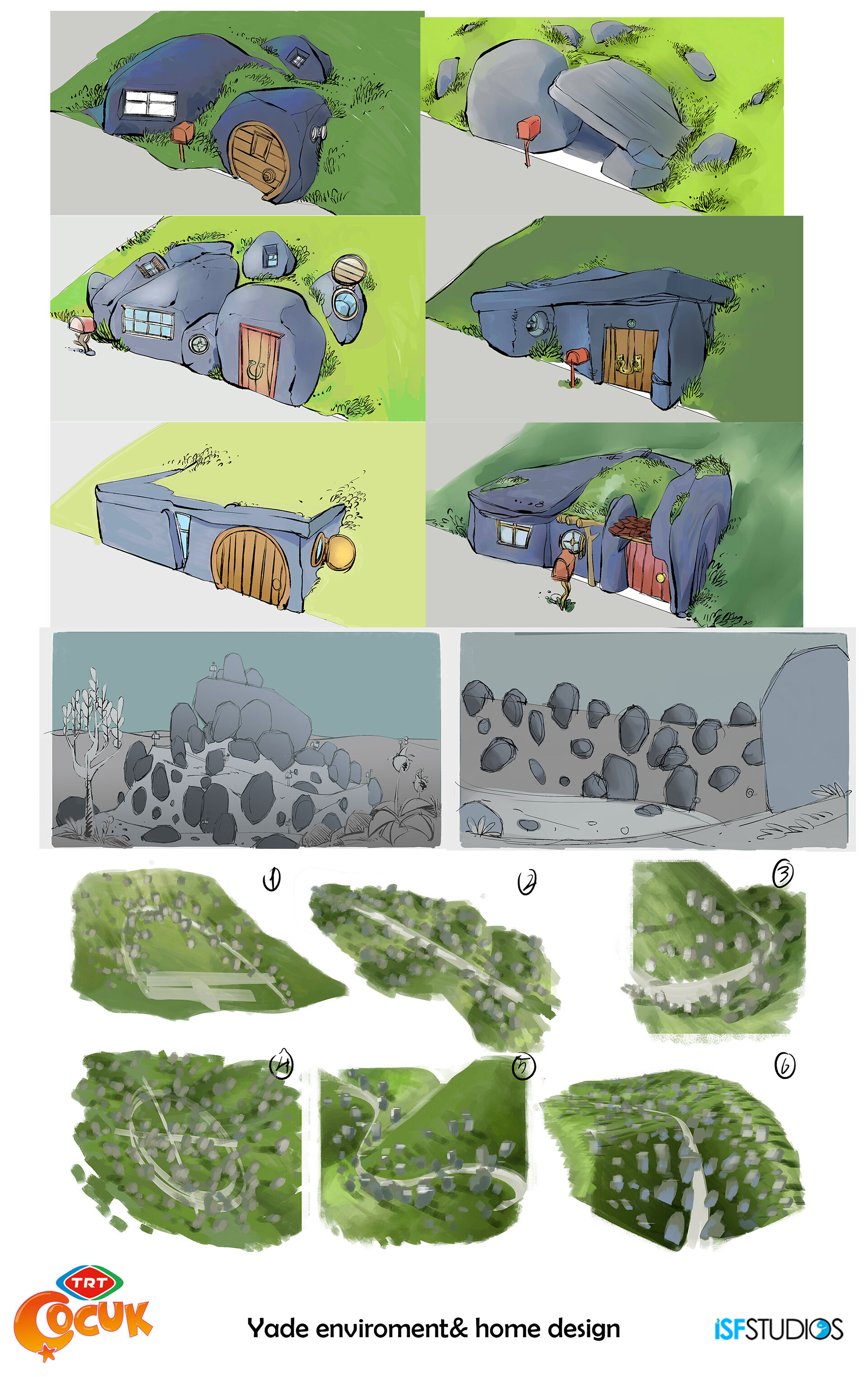 ArtStation - Yade home & enviroment design