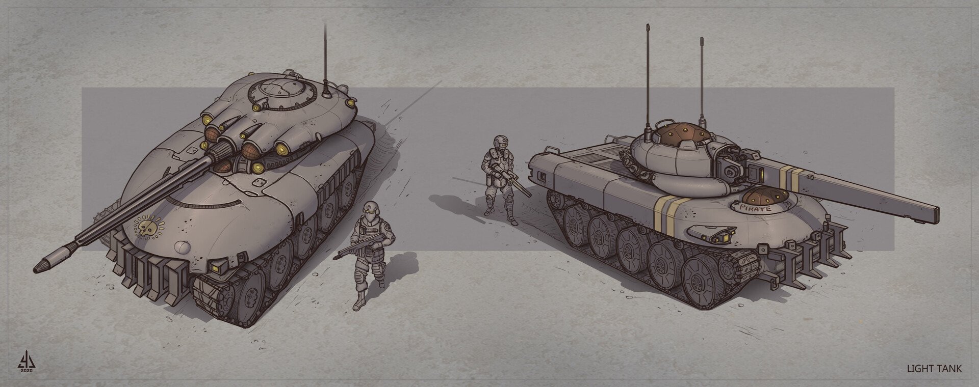 ArtStation - Light tank