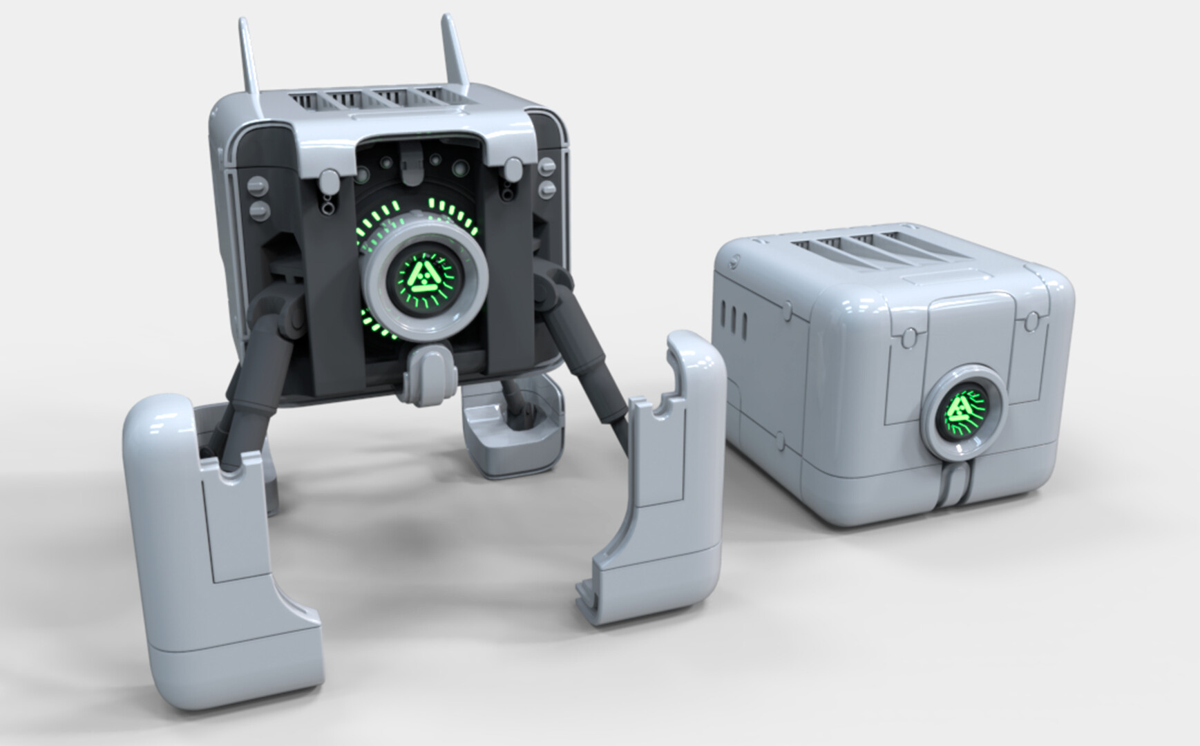 ArtStation - Cubebot