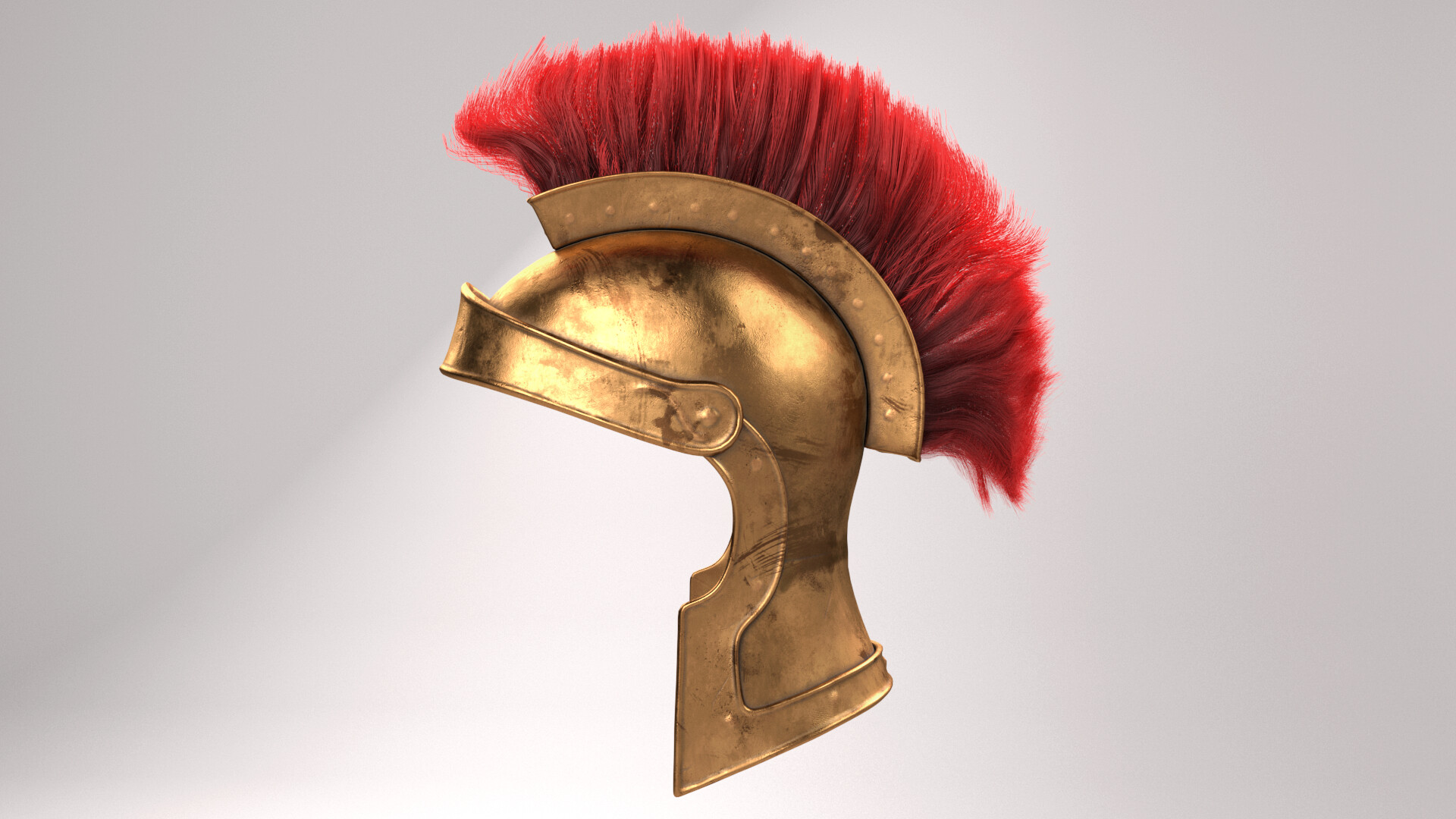 ArtStation - Roman helmet