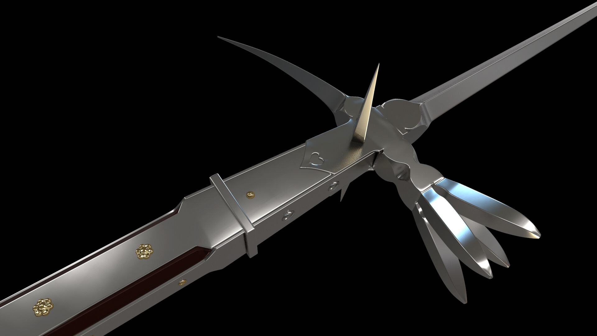 Daniel Gaucher - High poly swords and other weapons