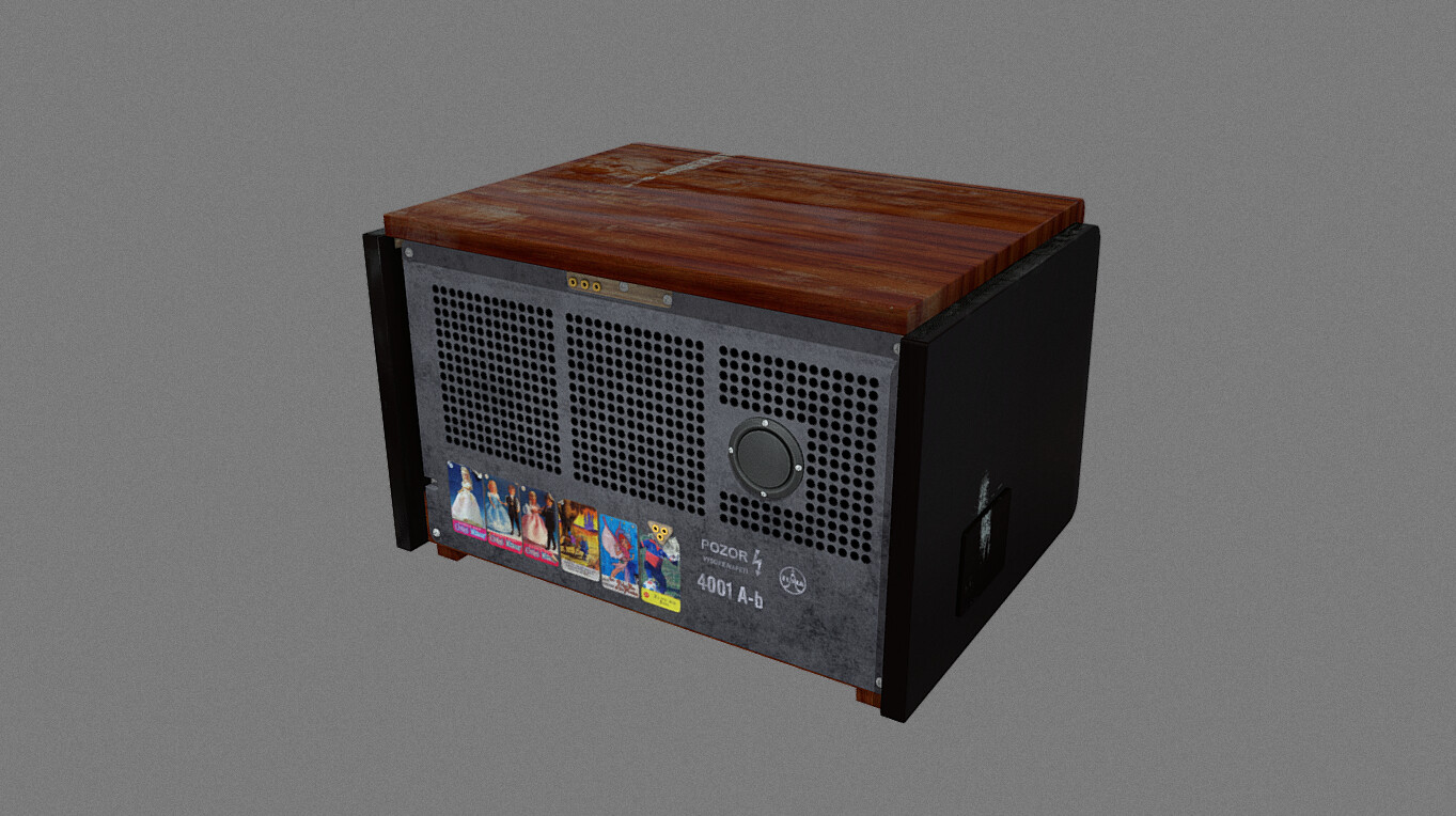 Anna Tymoshenko - Retro Television Recelver (TV)