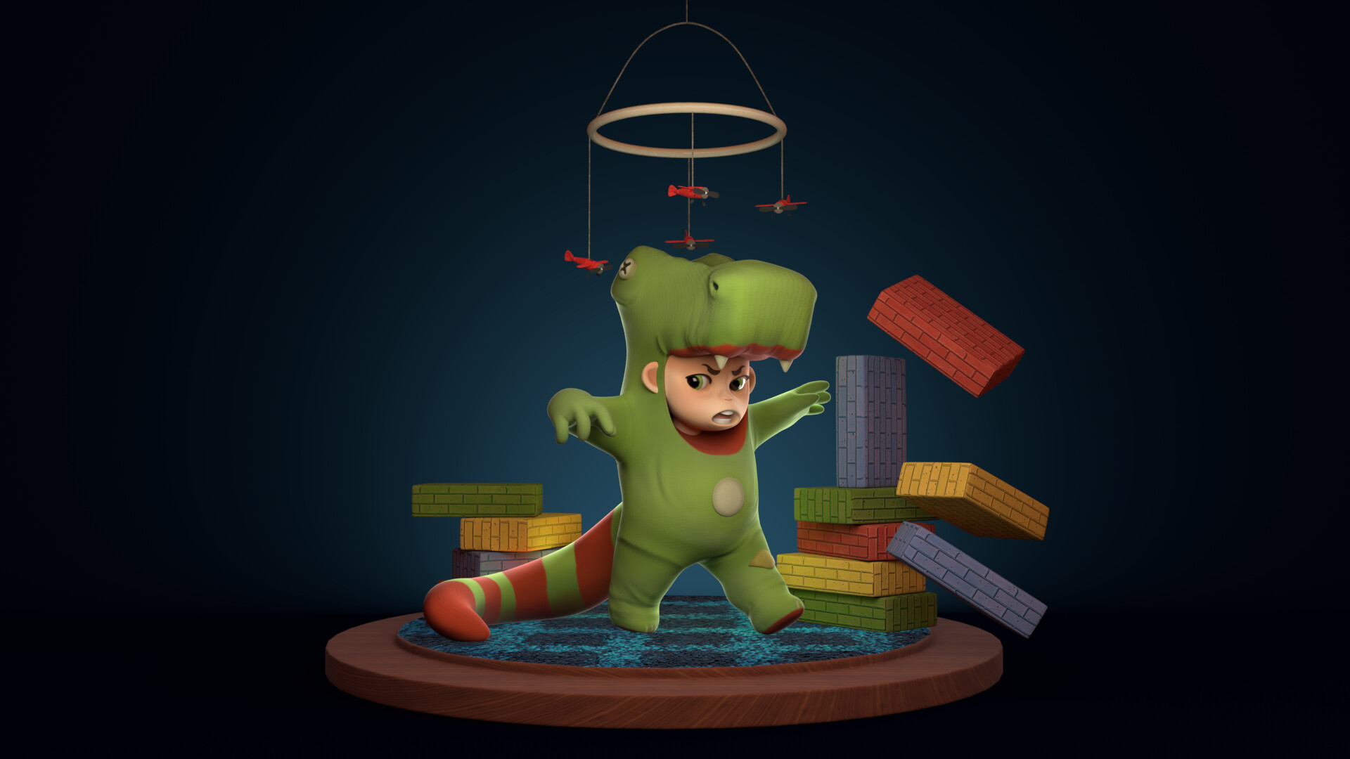 ArtStation - Dino Boy