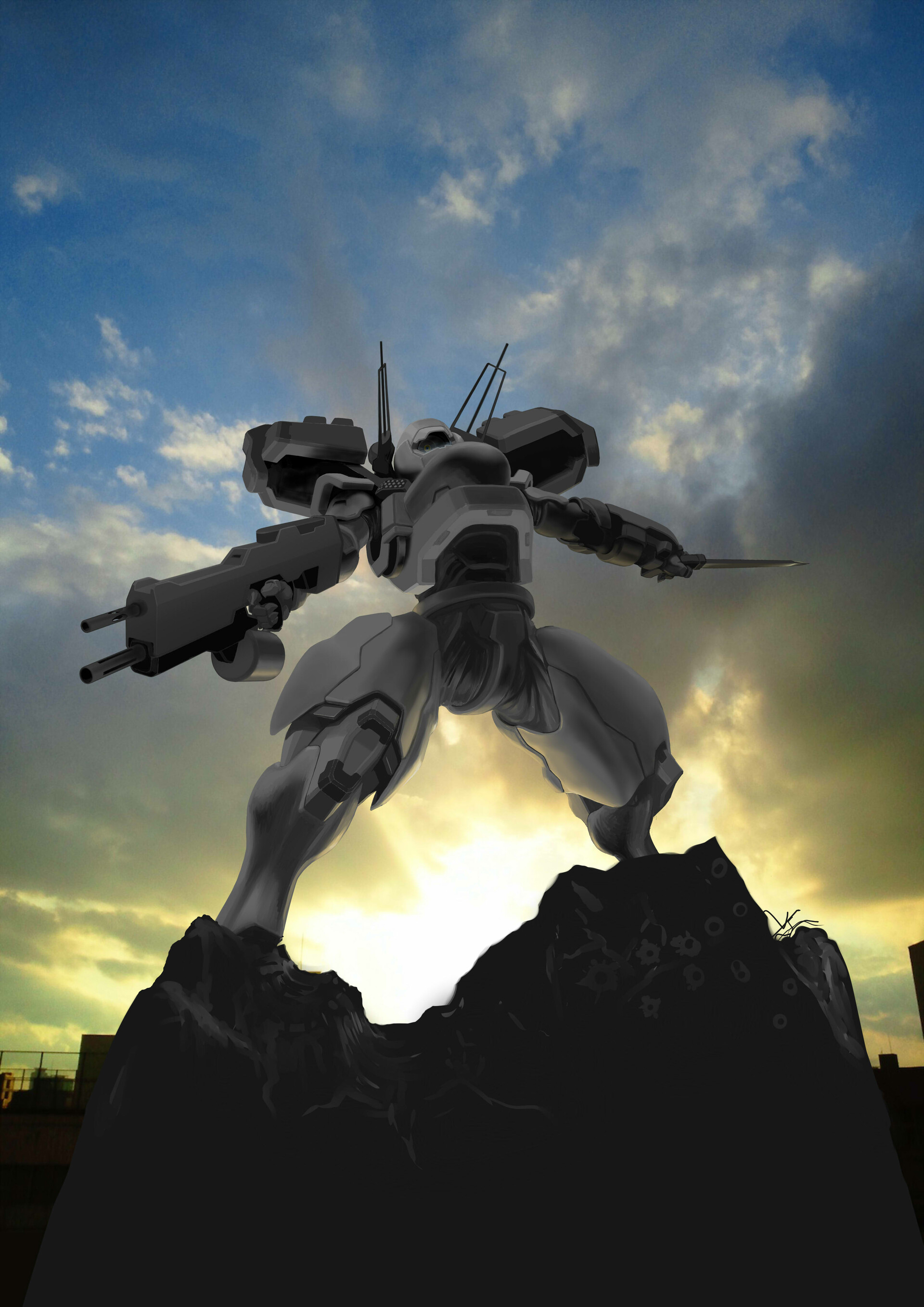 ArtStation - Iron-colored footprints