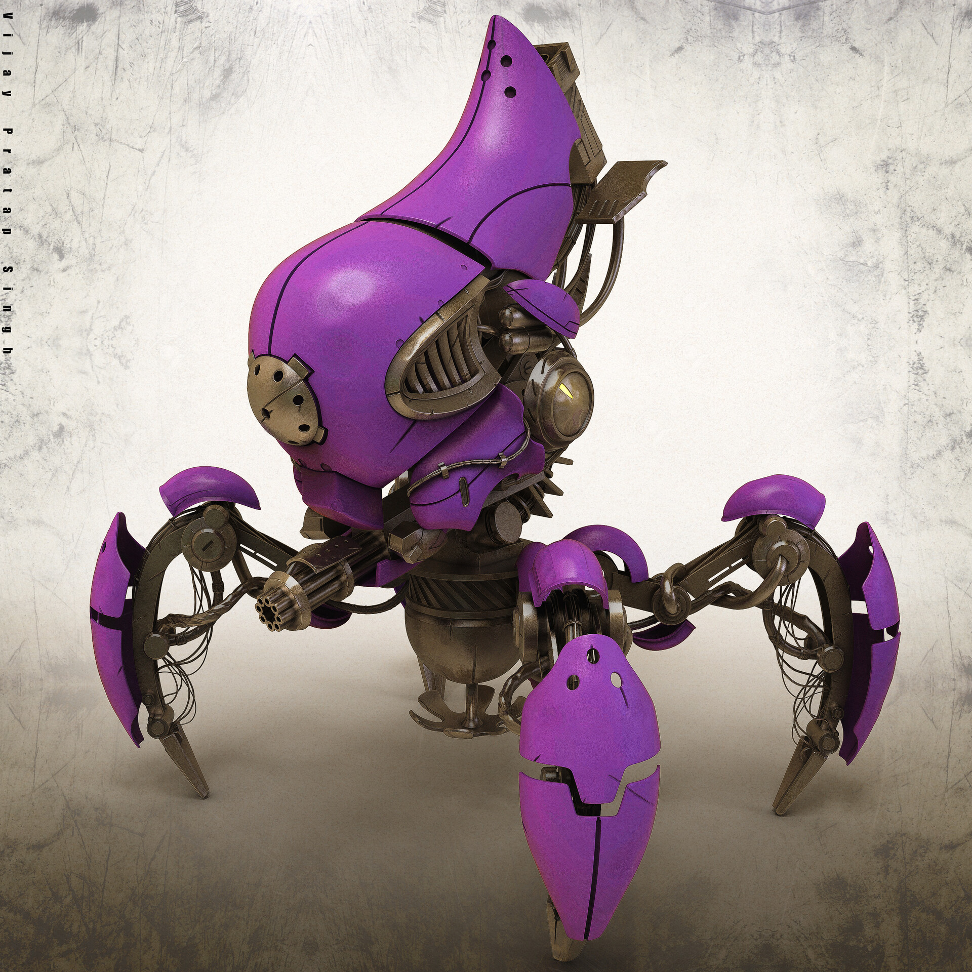 ArtStation - Mech -Zbrush