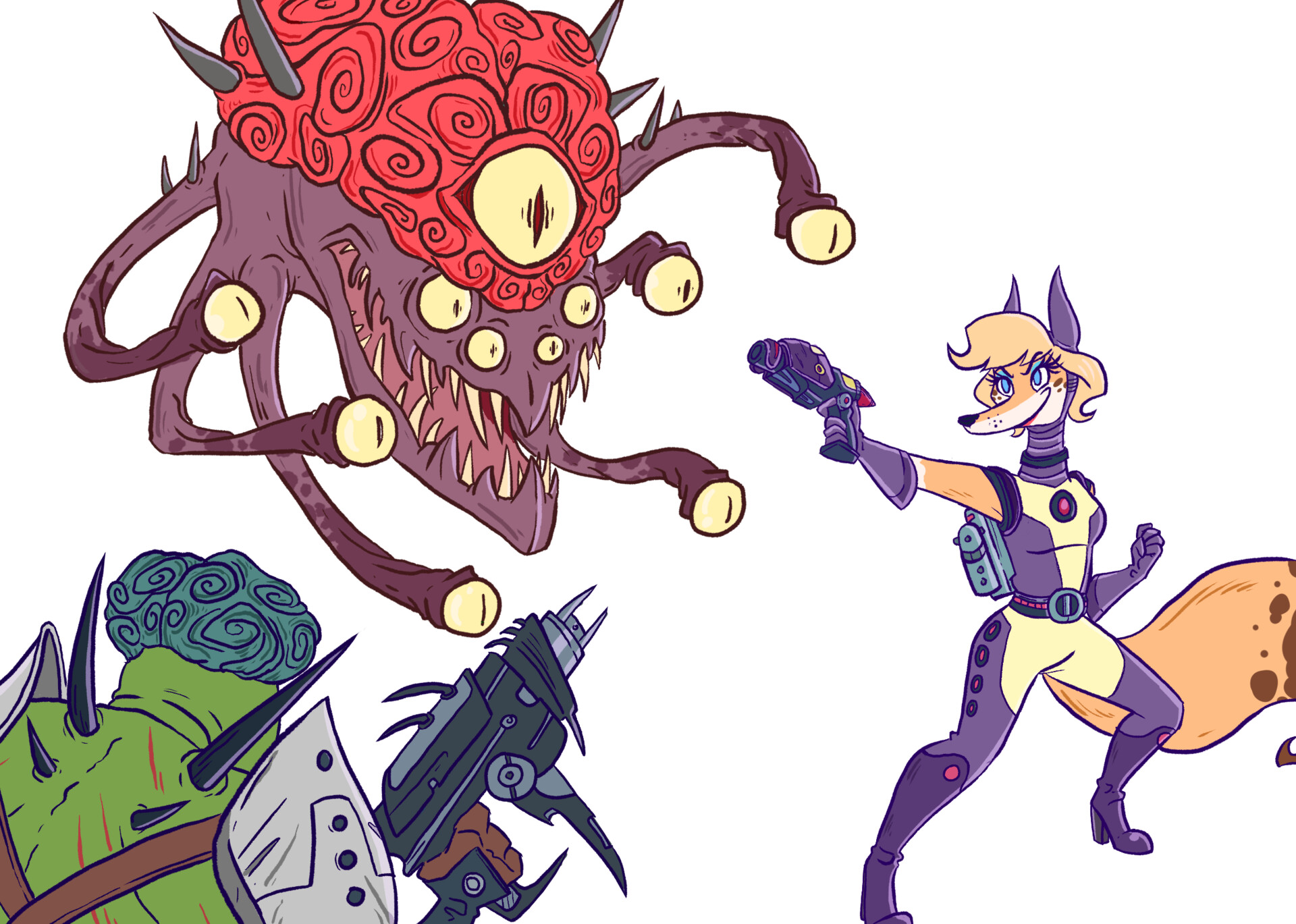 Alexander Ortiz - Brain Monster Battle