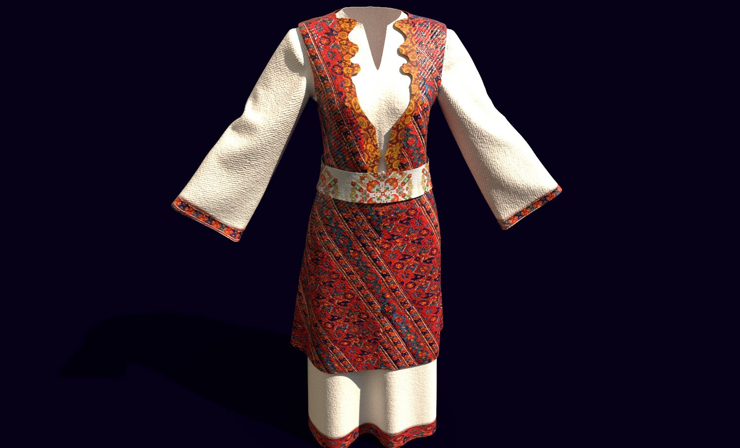 ArtStation - Traditional Macedonian Clothes
