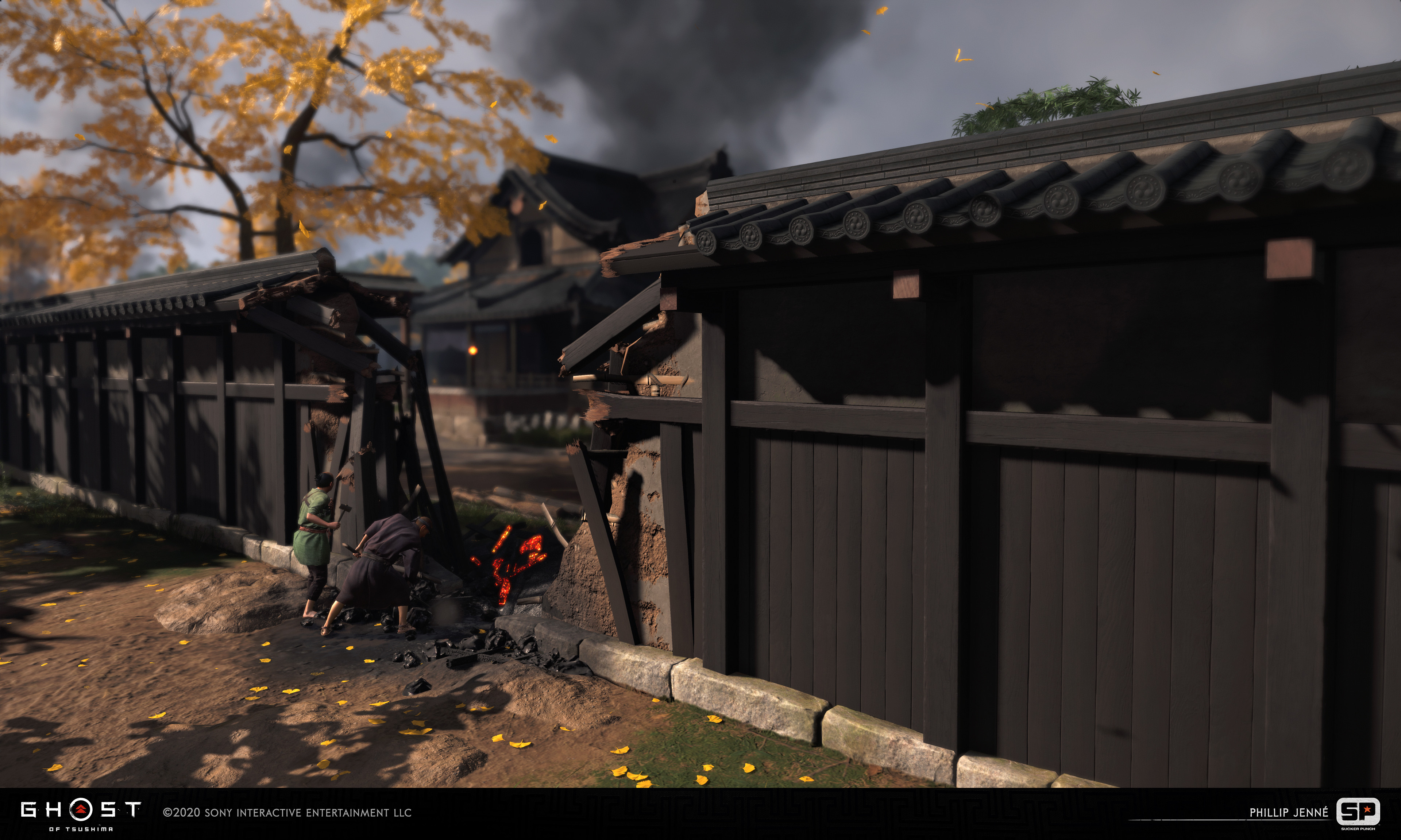 Phillip Jenné - Ghost of Tsushima - Dojo, Fortress, and Castle Materials