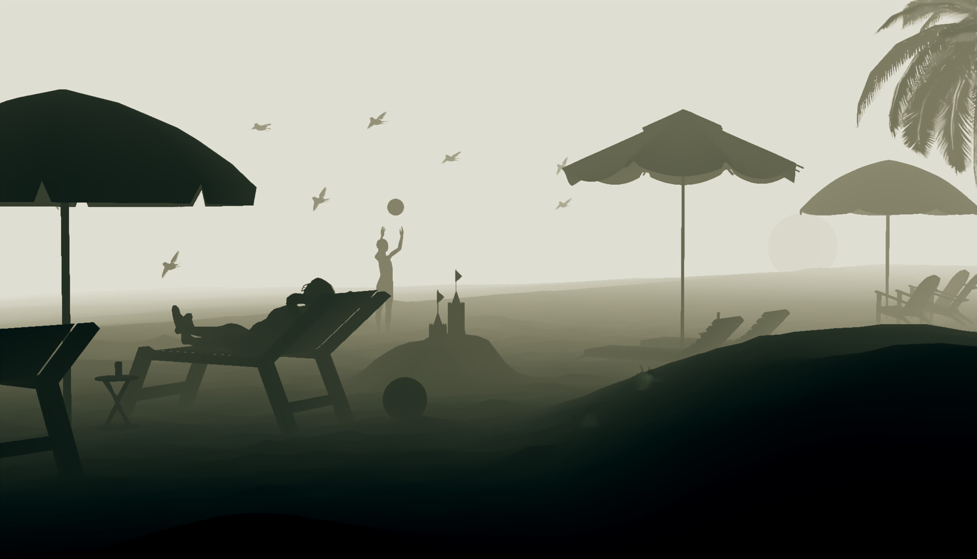 ArtStation - SUMMER BEACH SCENE