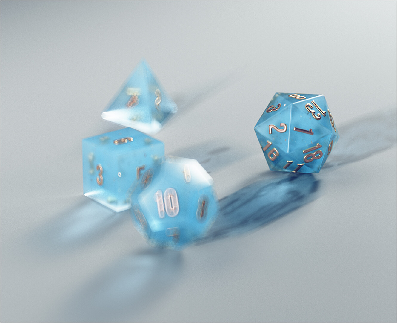 Jordan Bannister - Polyhedral Dice