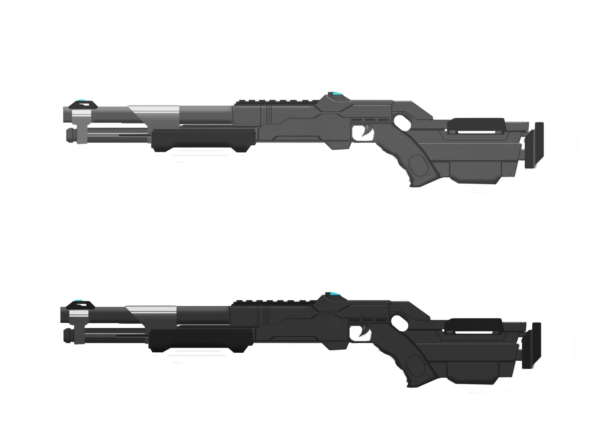 futuristic shotgun