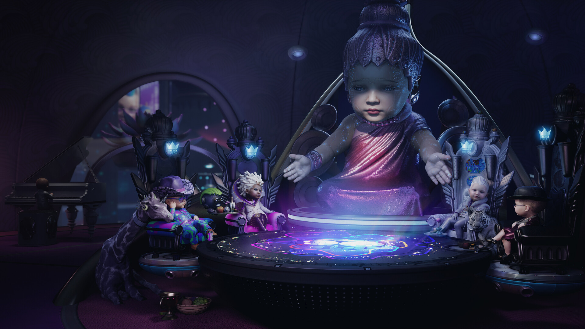 Cory Strassburger - Bebylon Story renders