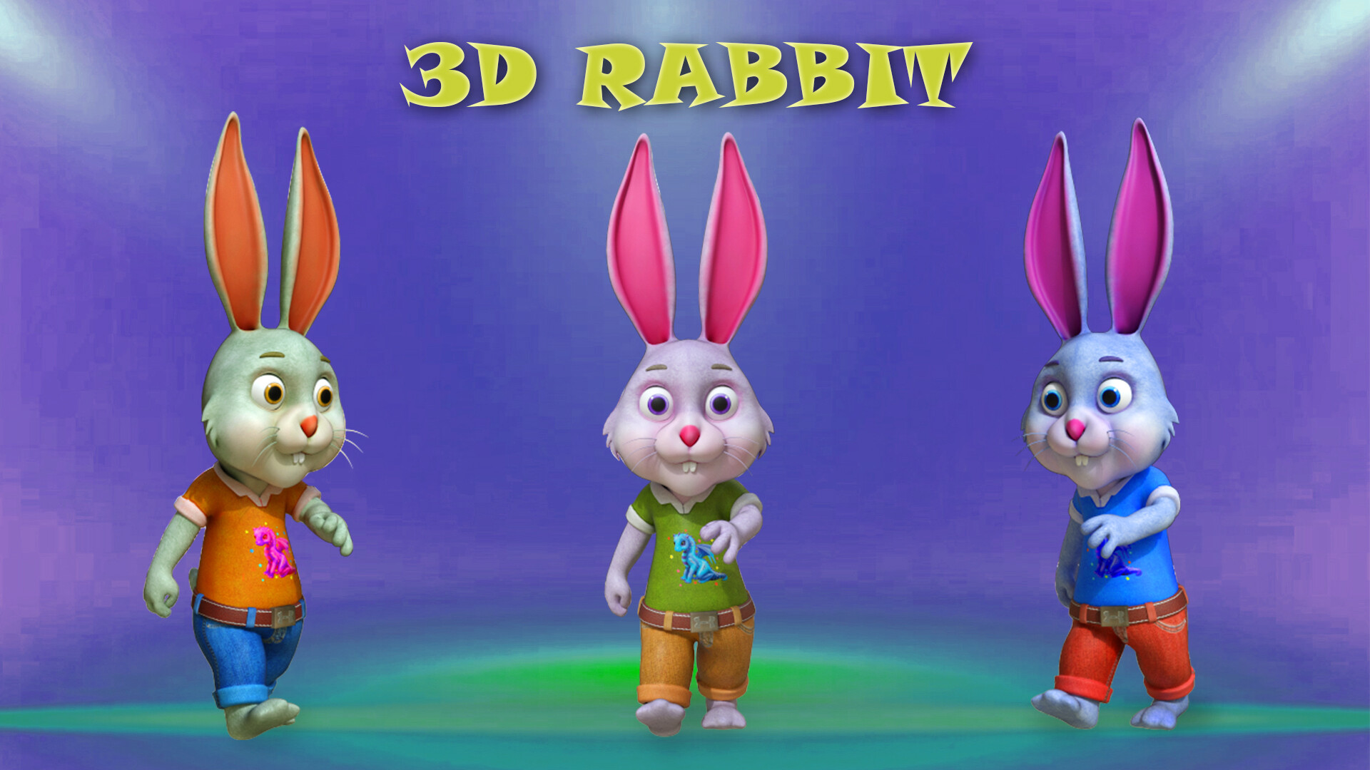 ArtStation - Humanoid Rabbit Character