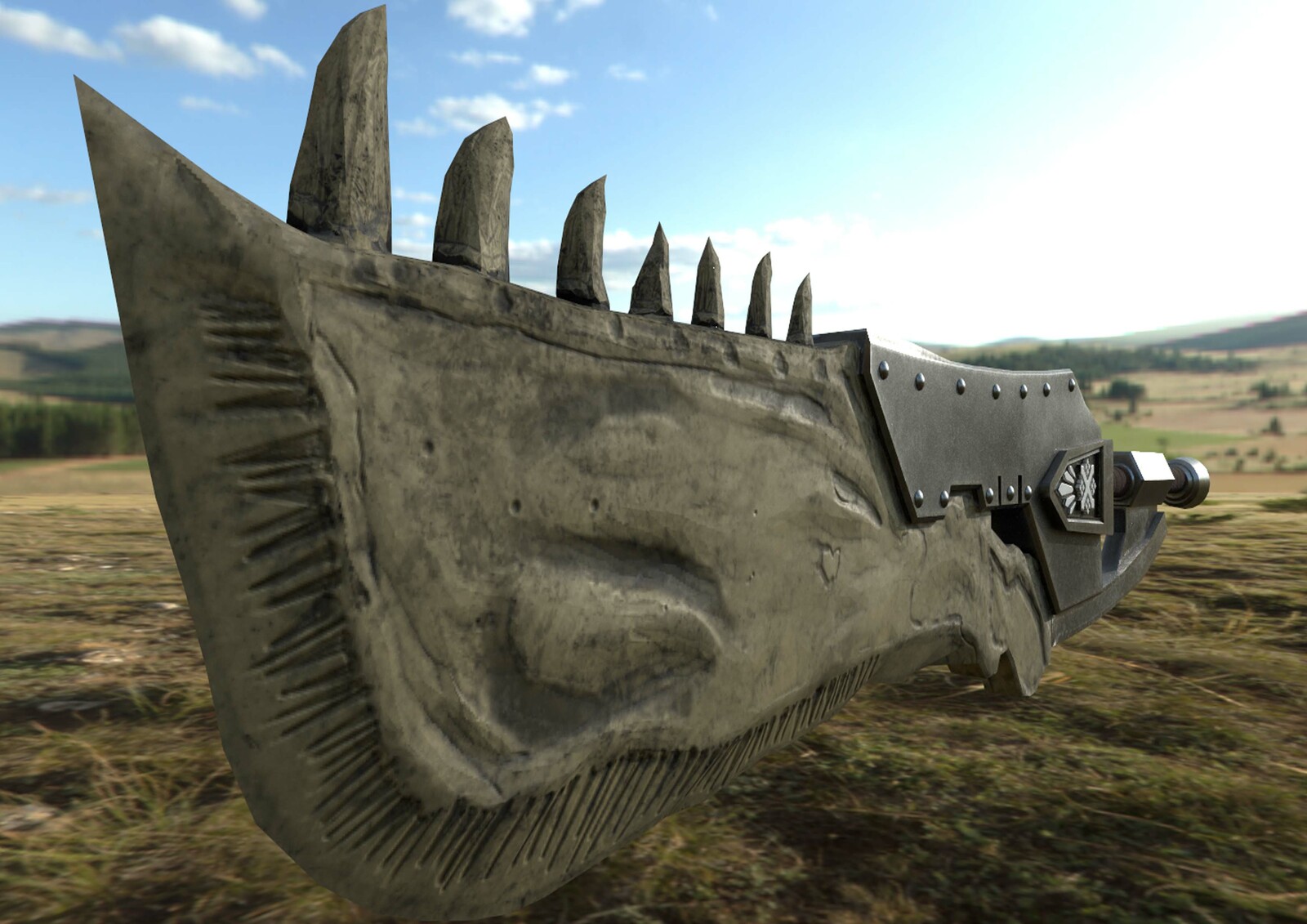 Alex Rees - monster hunter world bone greatsword