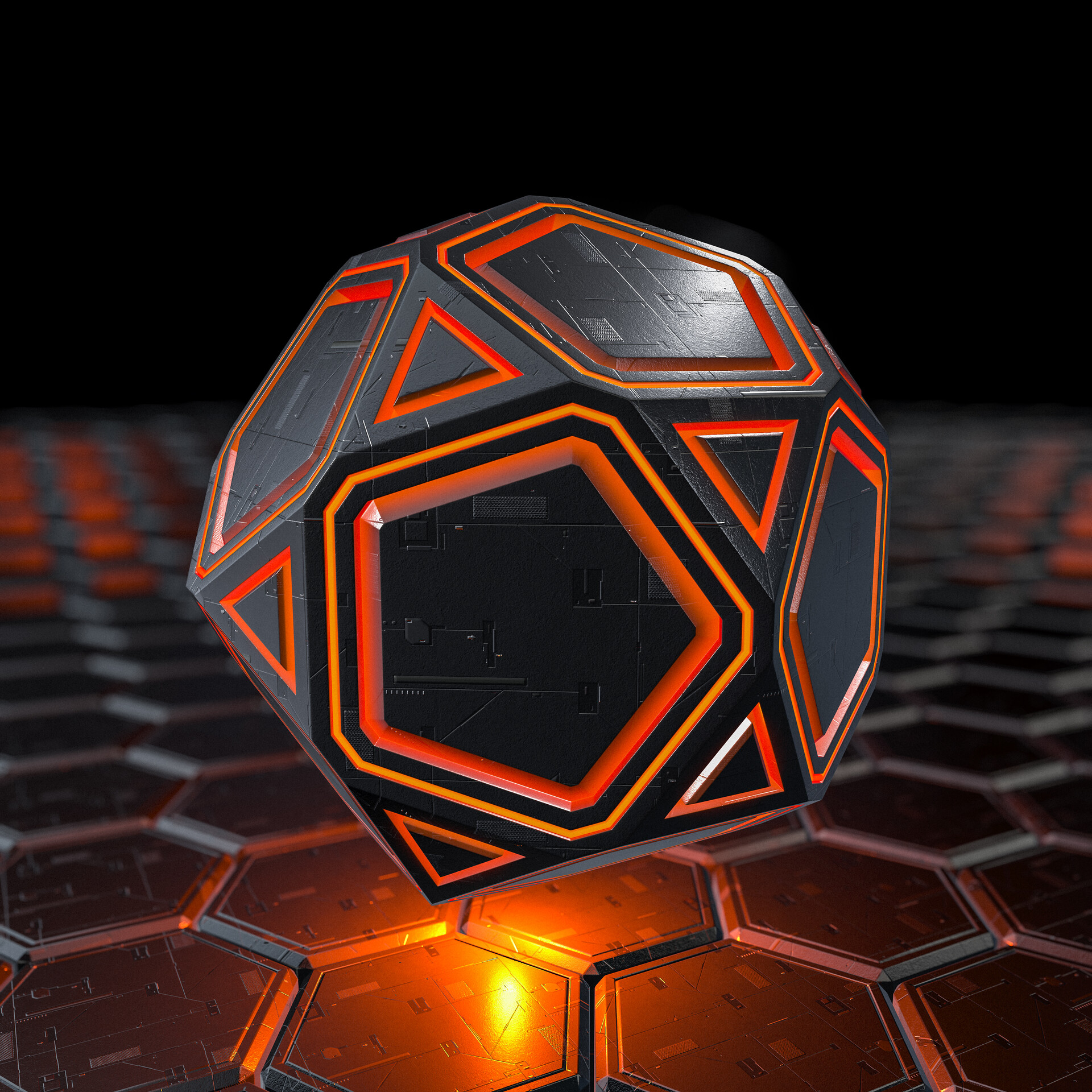 ArtStation - Sci-fi Cube