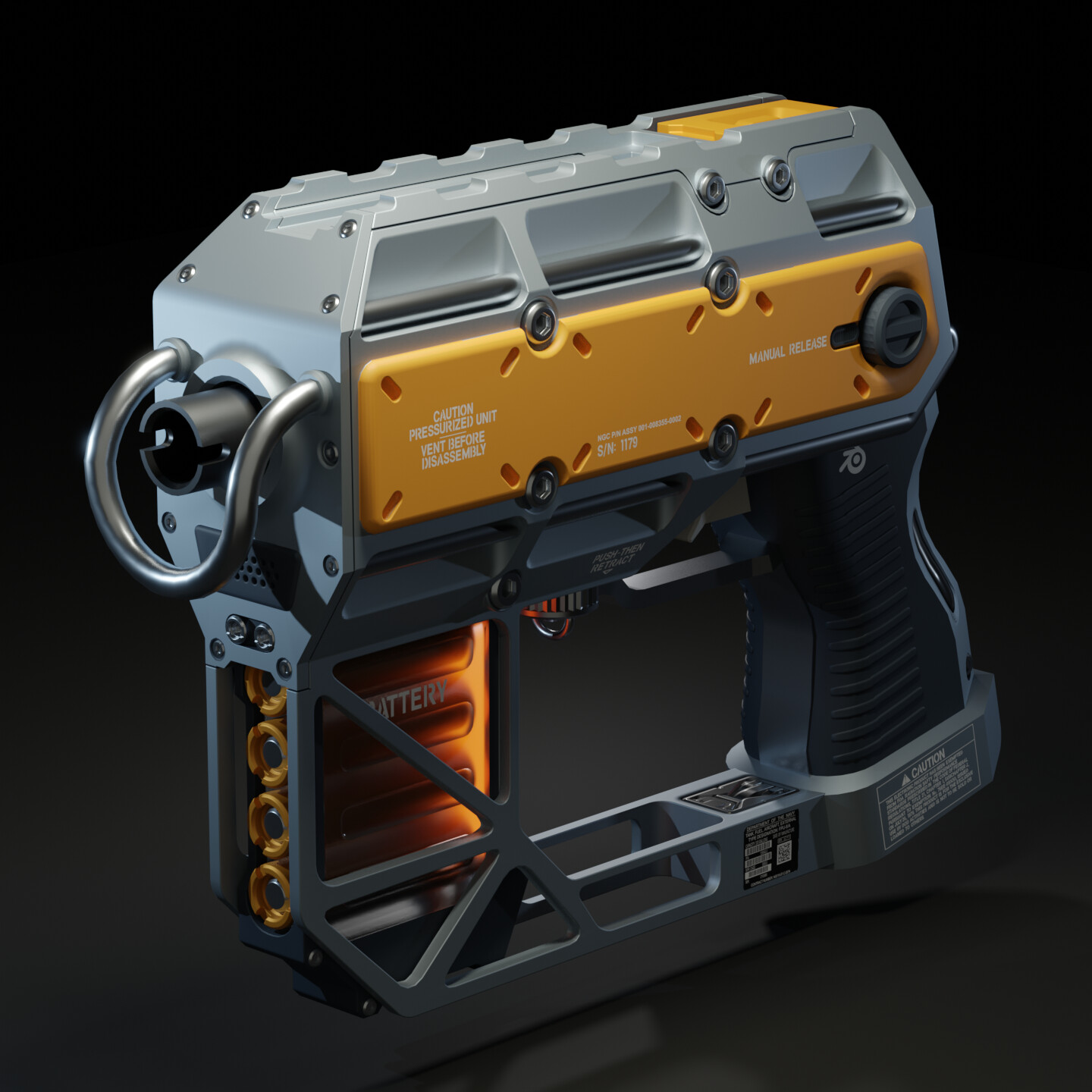 ArtStation - Space Pistol