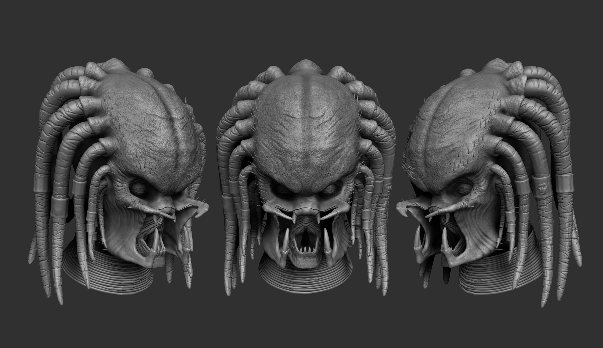 ArtStation - Predator Zbrush render