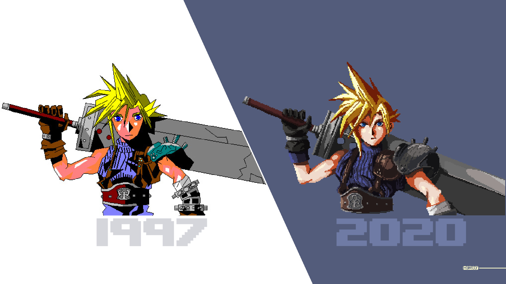 ArtStation - 1997 vs 2020