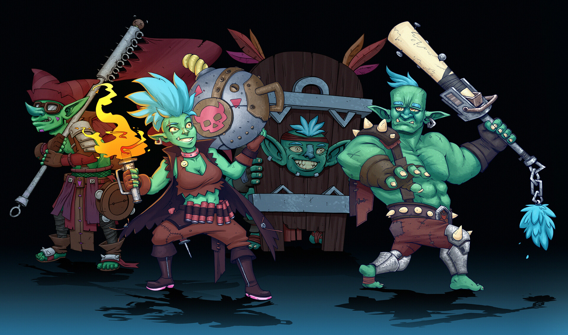 ArtStation - Goblin Gang