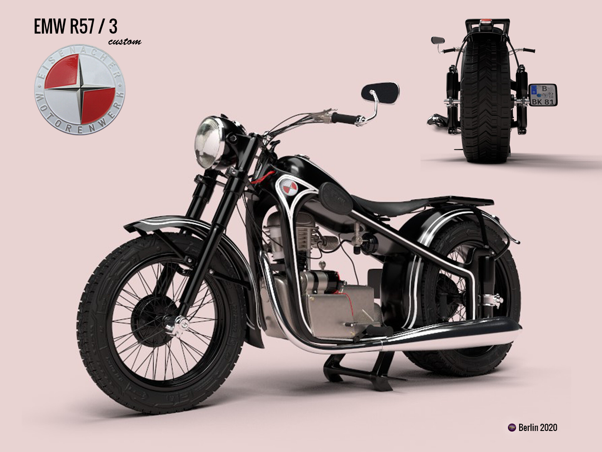 ArtStation - EMW R35/3 custom Style by 3D Meshes Berlin