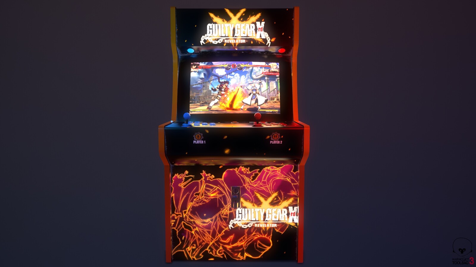 Luca Avvenire - Arcade machine - Guilty Gear xrd rev