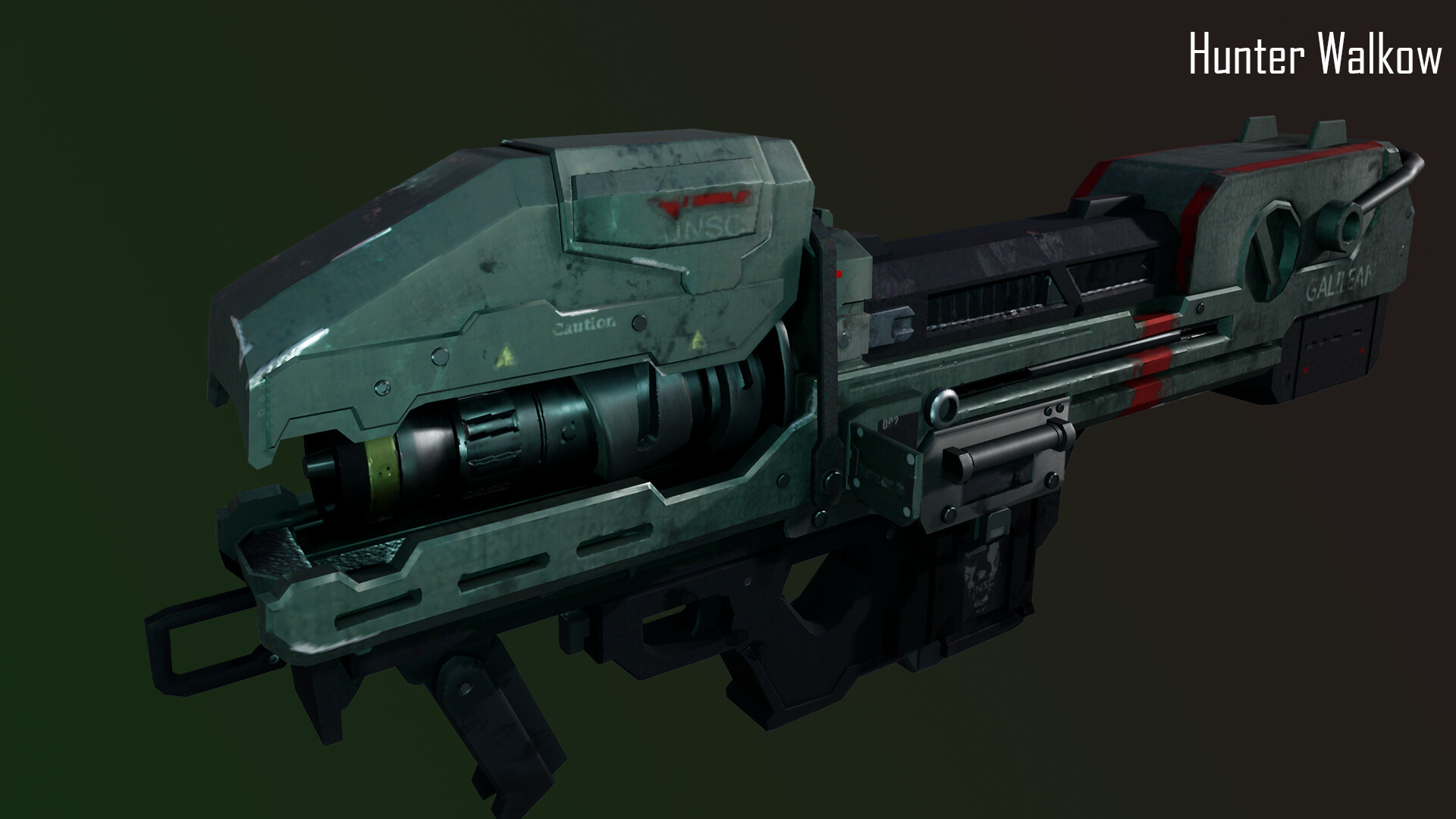 Hunter Walkow - Fan Art -Spartan Laser