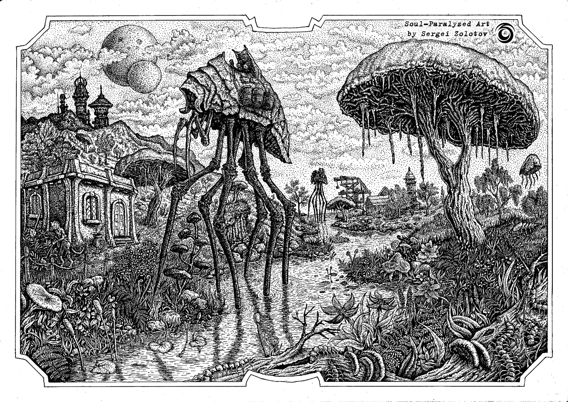 ArtStation - Morrowind Silt Strider I