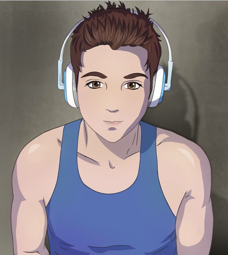 ArtStation - Stylized Headphone Boy