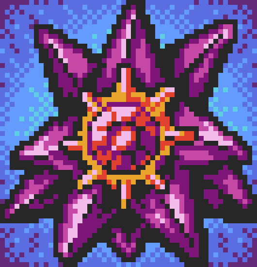 ArtStation - Starmie Resprite